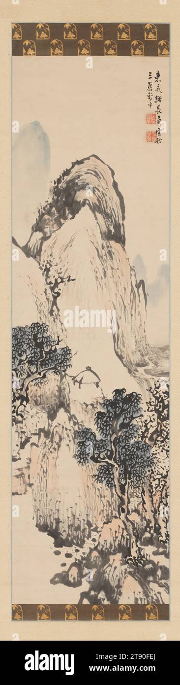 Landscape with a Solitary Hut, 1760s, Yosa Buson, Japanese, 1716 - 1783 ...