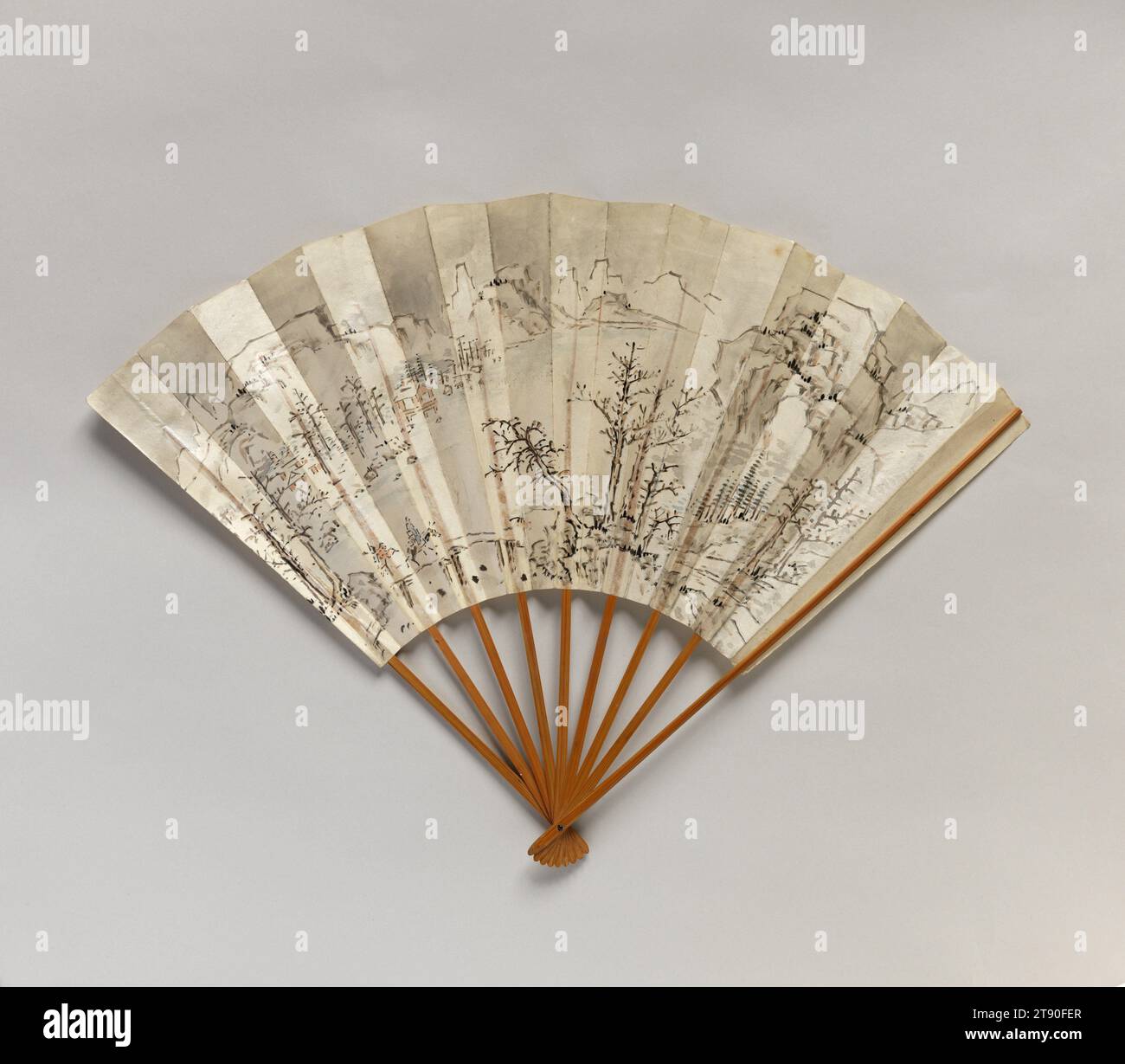 Snowy Landscape, mid 19th century, Yamamoto Baiitsu, Japanese, 1783 ...