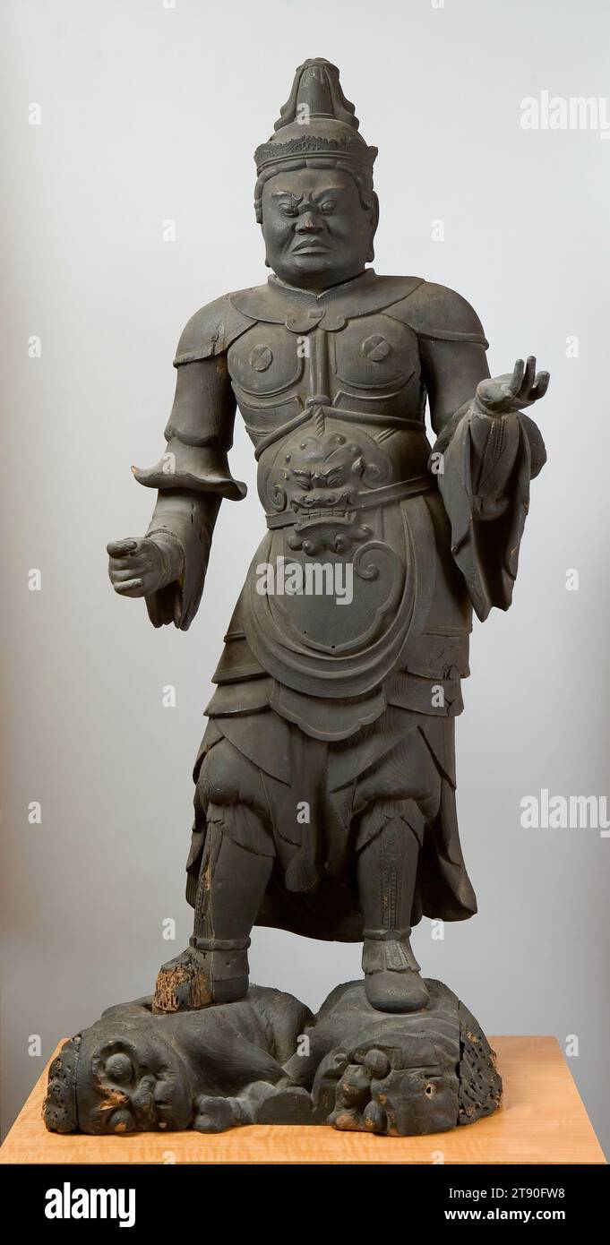 Bishamonten, the Guardian of the North, 11th century, Unknown Japanese ...