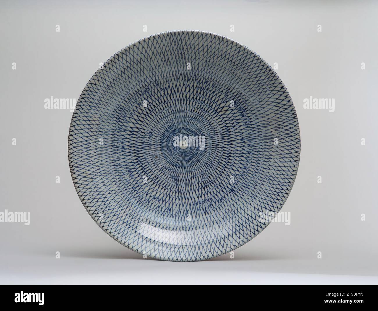 Platter with fishnet design, late 18th-early 19th century, Unknown ...