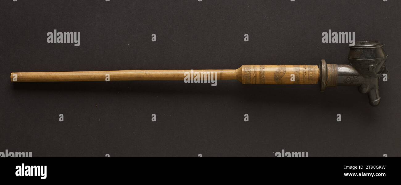 Pipe, mid 20th century, 13 1/2 × 1 1/2 in. (34.29 × 3.81 cm), Wood ...