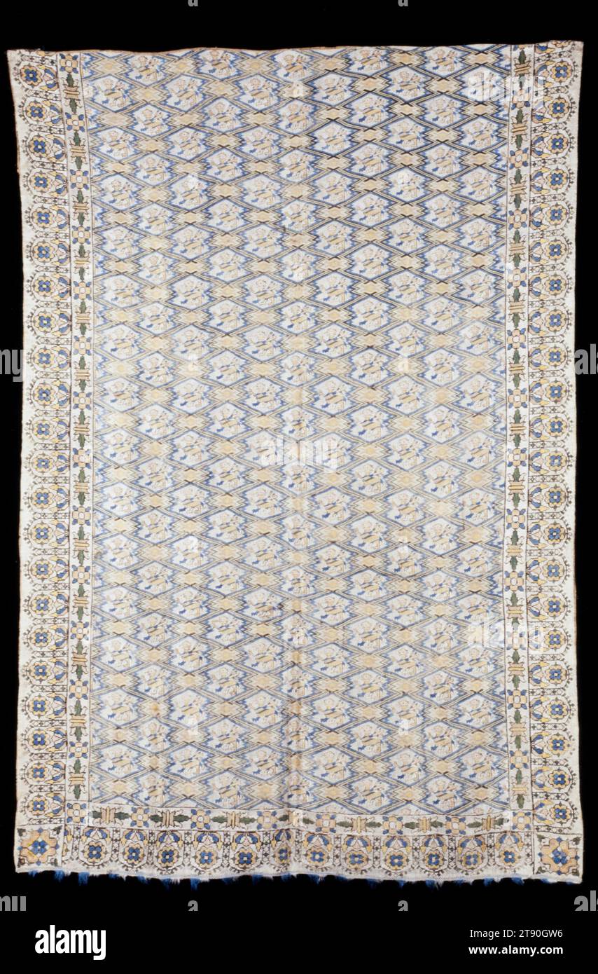 Panel, 17th century, 70 x 47 3/4in. (177.8 x 121.3cm), Silk, linen ...