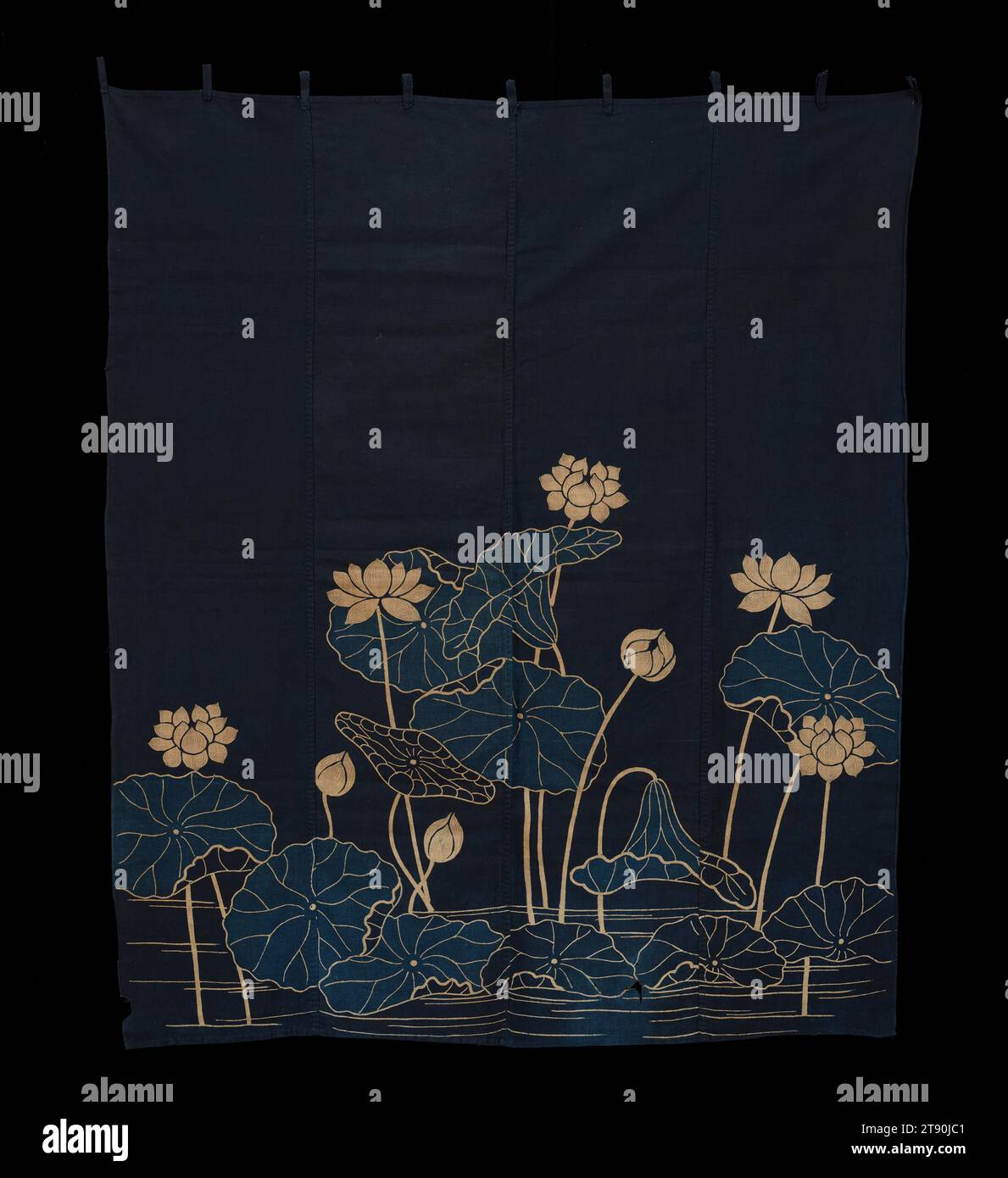 Temple hanging (noren), 19th century, Unknown Japanese, 66 3/4 × 55 7/8 ...