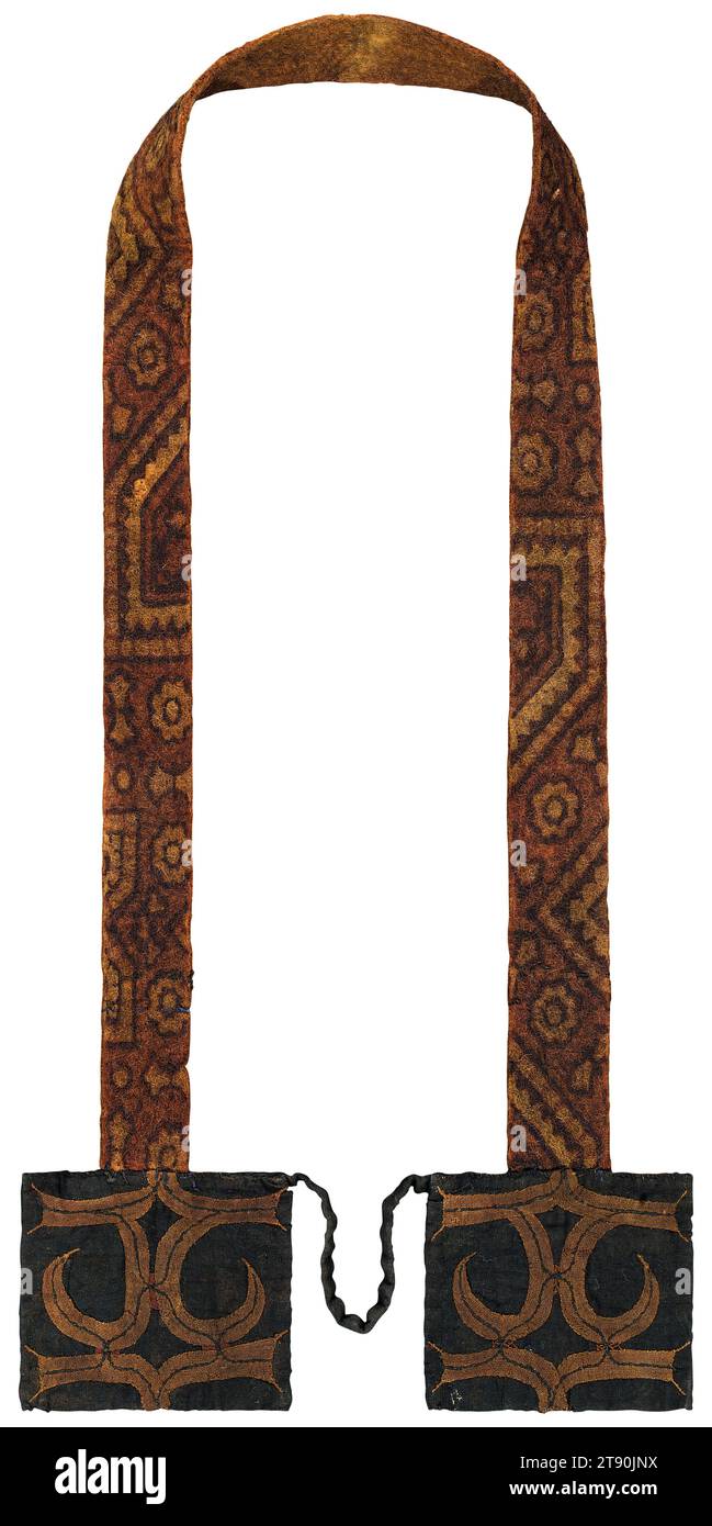 Sword holder (emushi-at) with Mongolian trade felt, early 19th century ...