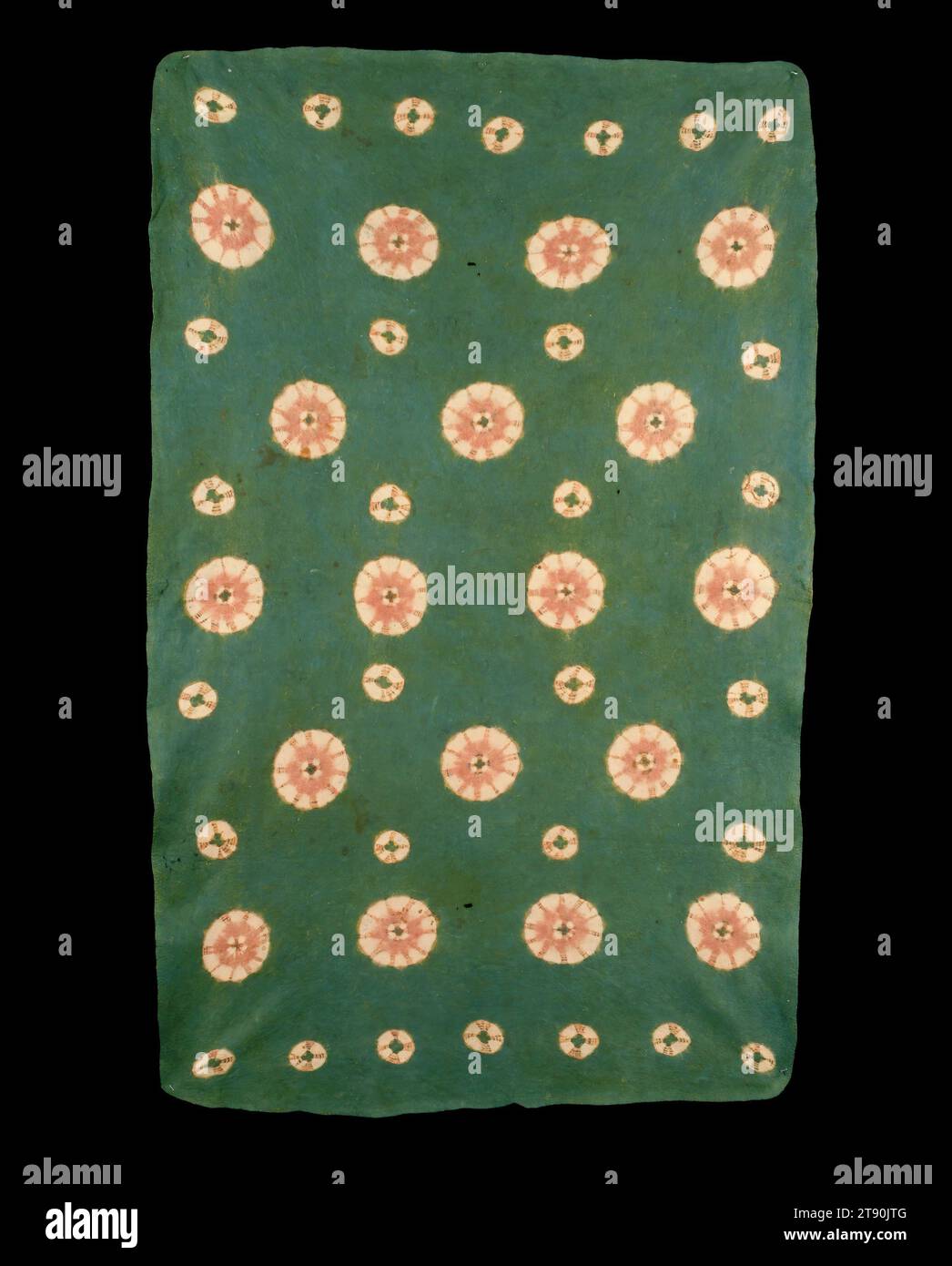 Green felt rug (mōsen) decorated with roundels, 19th century, Unknown ...