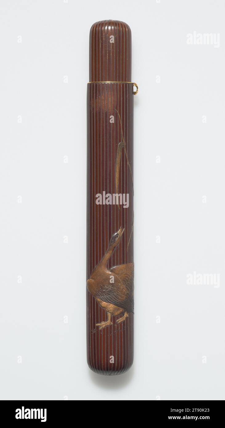 Pipe case depicting geese hi-res stock photography and images - Alamy