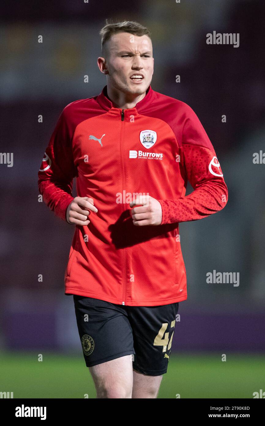Bradford, UK. 21st Nov, 2023. Charlie Hickingbottom #42 of Barnsley ...