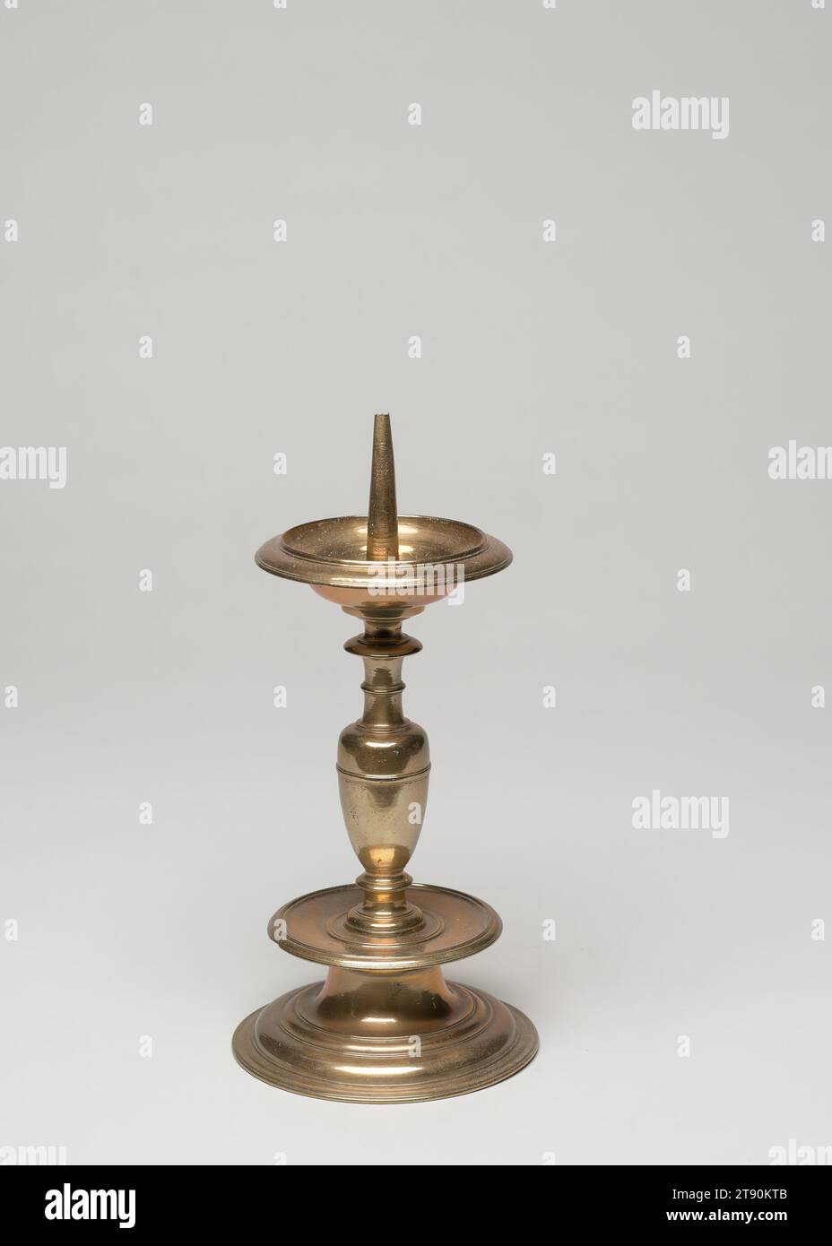 Candlestick, 16th century, 8 3/4 x 3 7/8 x 3 7/8in. (22.2 x 9.8 x 9.8cm ...