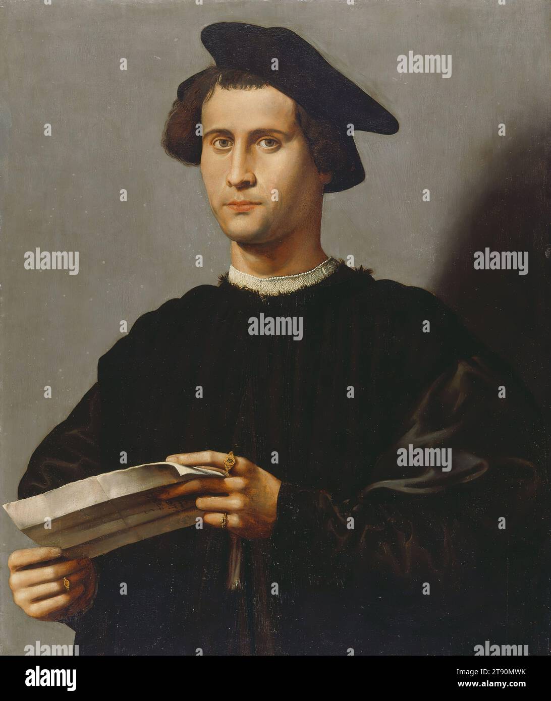 Portrait of Silvestro Aldobrandini, c. 1550, attributed to Ridolfo ...