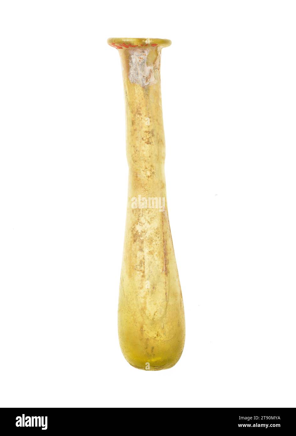 Vase, 30 BCE - 364 CE, 3 3/4 x 3/4 x 3/4 in. (9.5 x 1.9 x 1.9 cm ...