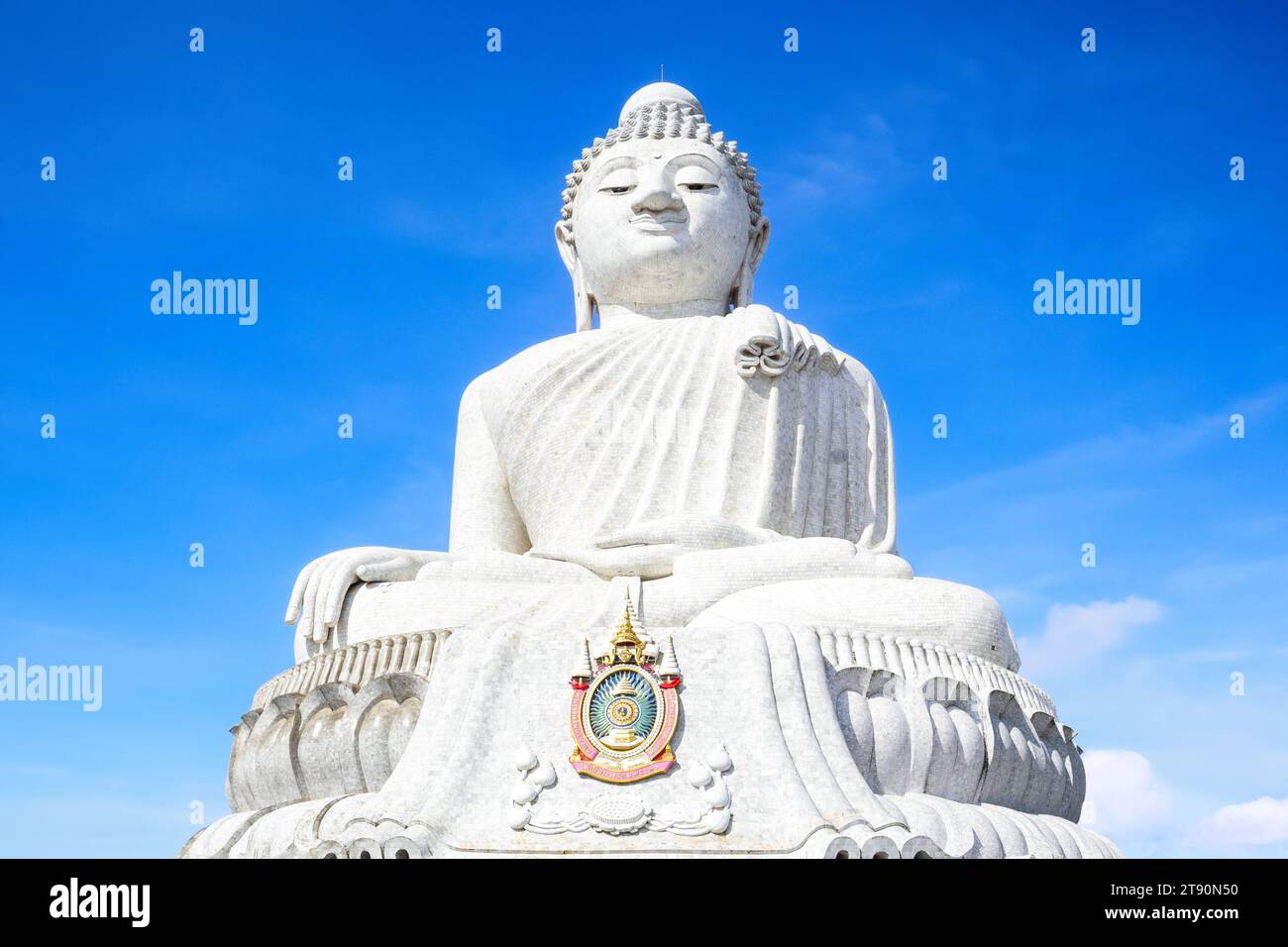 Phuket, Thailand - November 6, 2023: White marble Phuket Big Buddha ...