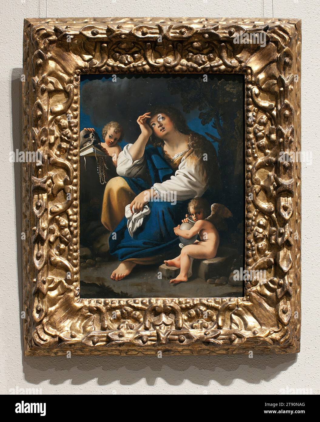 The Penitent Magdalen, c. 1607, Bartolomeo Schedoni, Italian (Emilia ...
