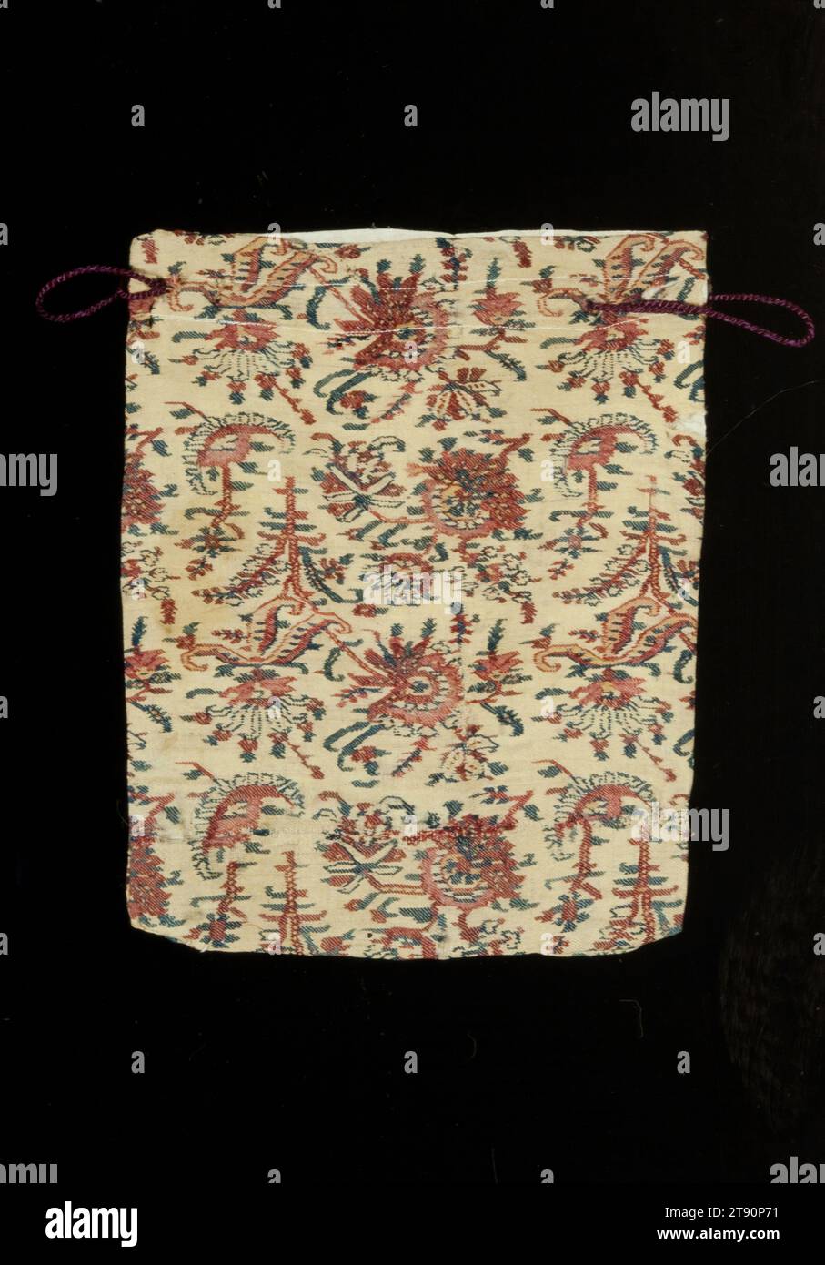 Bag, 18th century, Wool, India, 18th century Stock Photo - Alamy