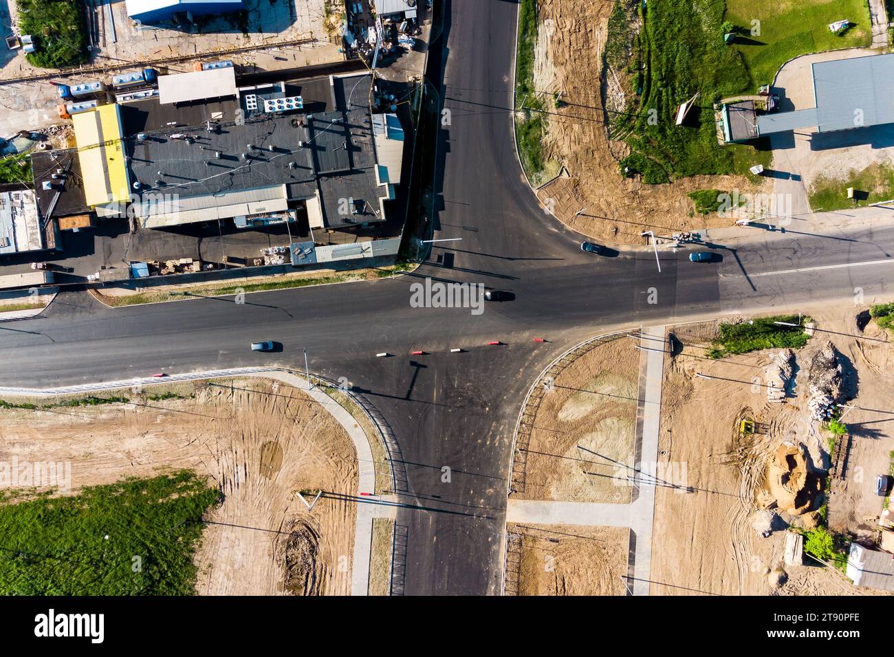 Closed intersection hi-res stock photography and images - Alamy