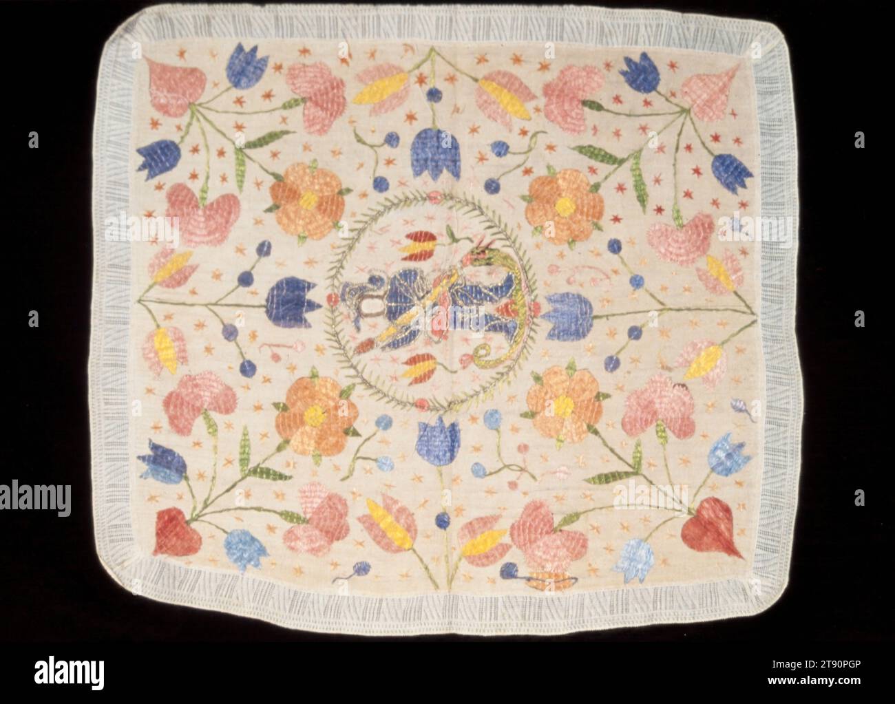 Textile, 18th century, 18 3/4 x 21 1/4 in. (47.63 x 53.98 cm), Austria ...