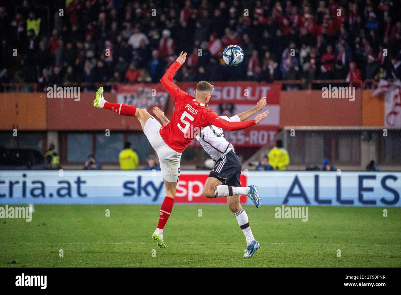 ienna, Austria 21 November 2023 Friendly soccer match Austria Germany ...