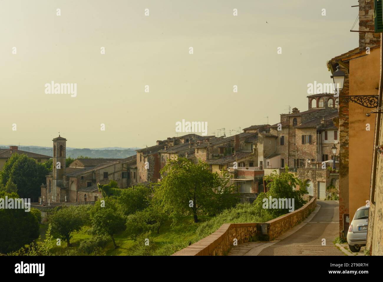 Italy, toskana colle di val d'elsa centro storico Stock Photo - Alamy