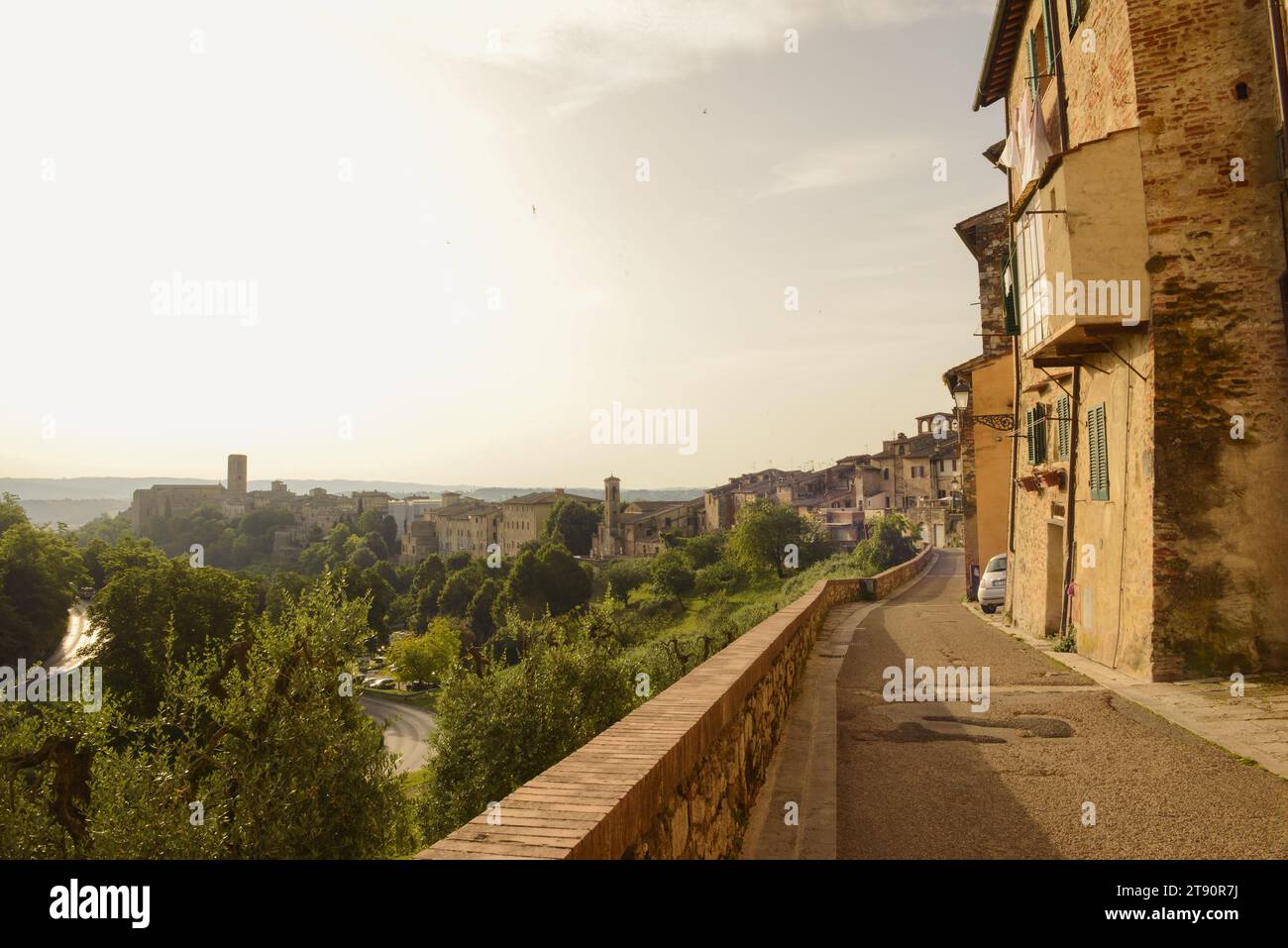 Italy, toskana colle di val d'elsa centro storico Stock Photo - Alamy