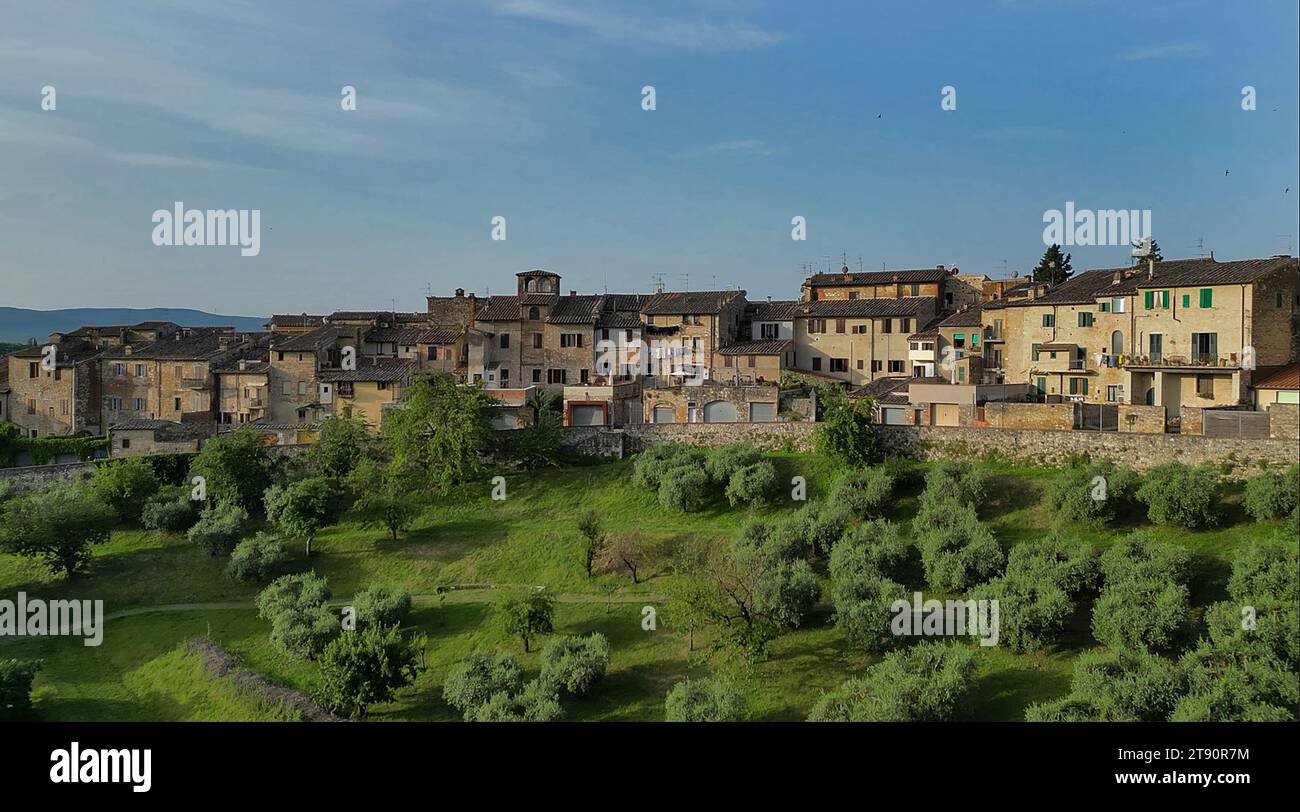 Italy, toskana colle di val d'elsa centro storico Stock Photo - Alamy