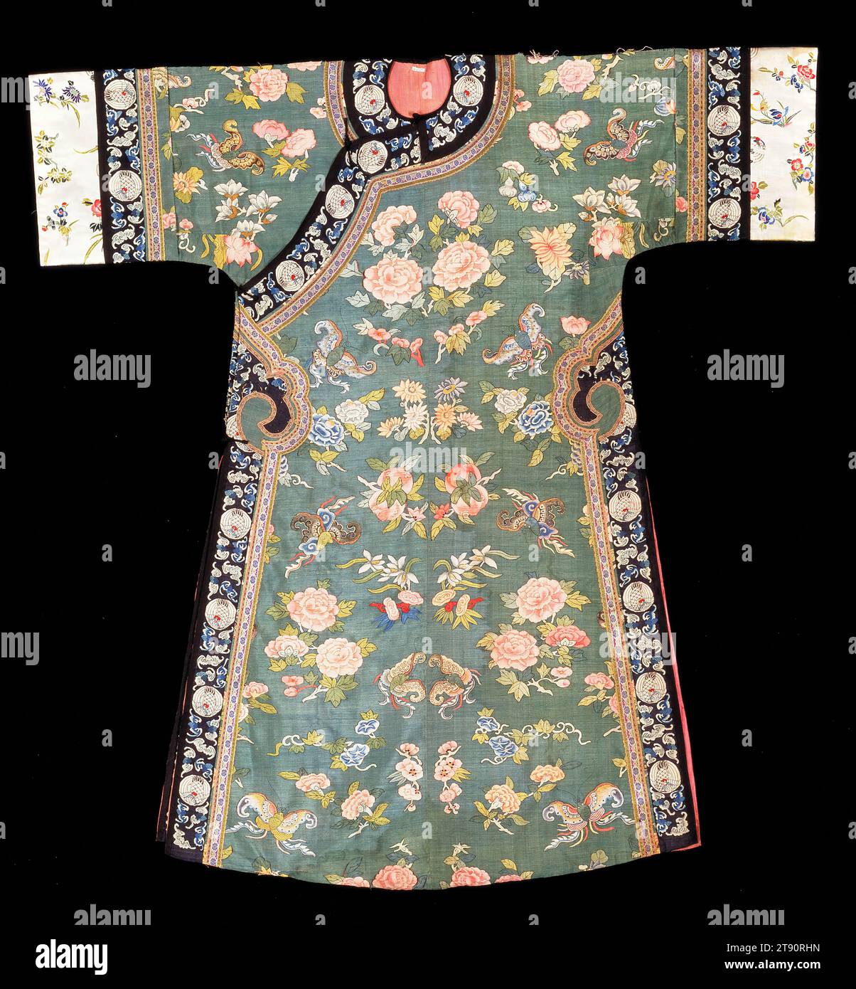 Manchu Woman's Unofficial Informal Robe, Guangxu period, 1875-1908, L ...