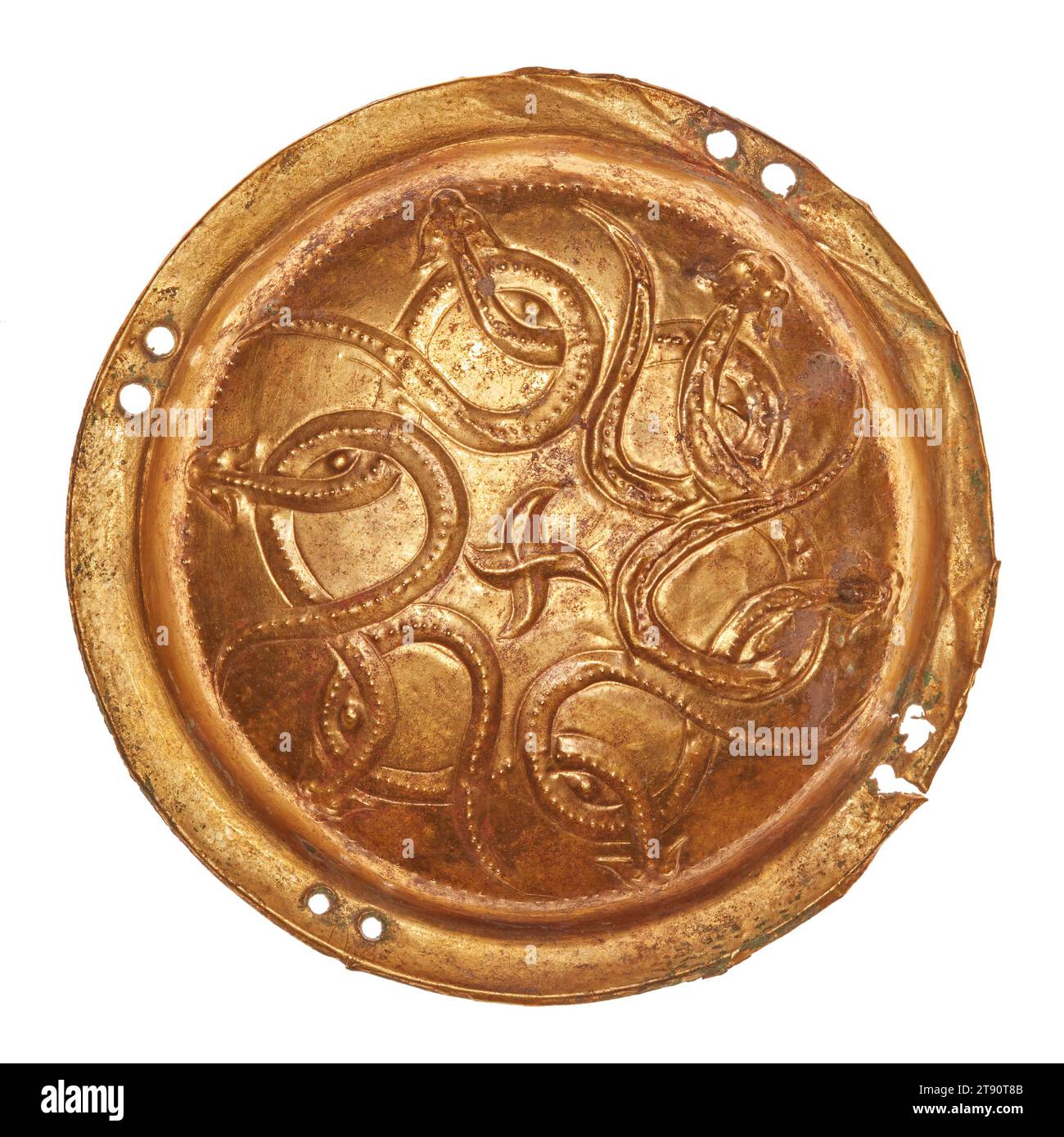 Ornament, one of a pair, 221-206 BCE, 2 1/2 in. (6.35 cm) (diameter ...