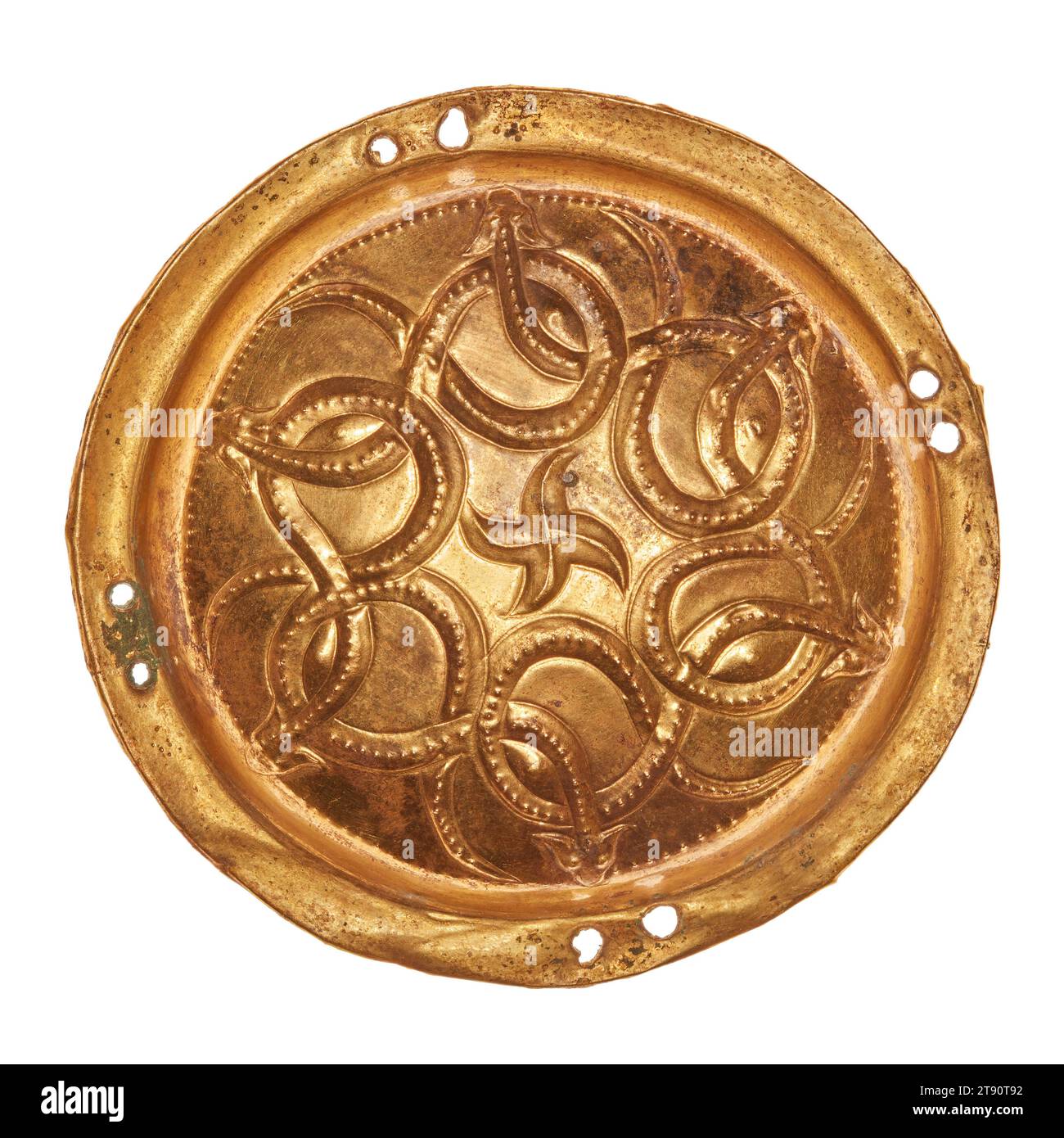 Ornament, one of a pair, 221-206 BCE, 2 1/2 in. (6.35 cm) (diameter ...