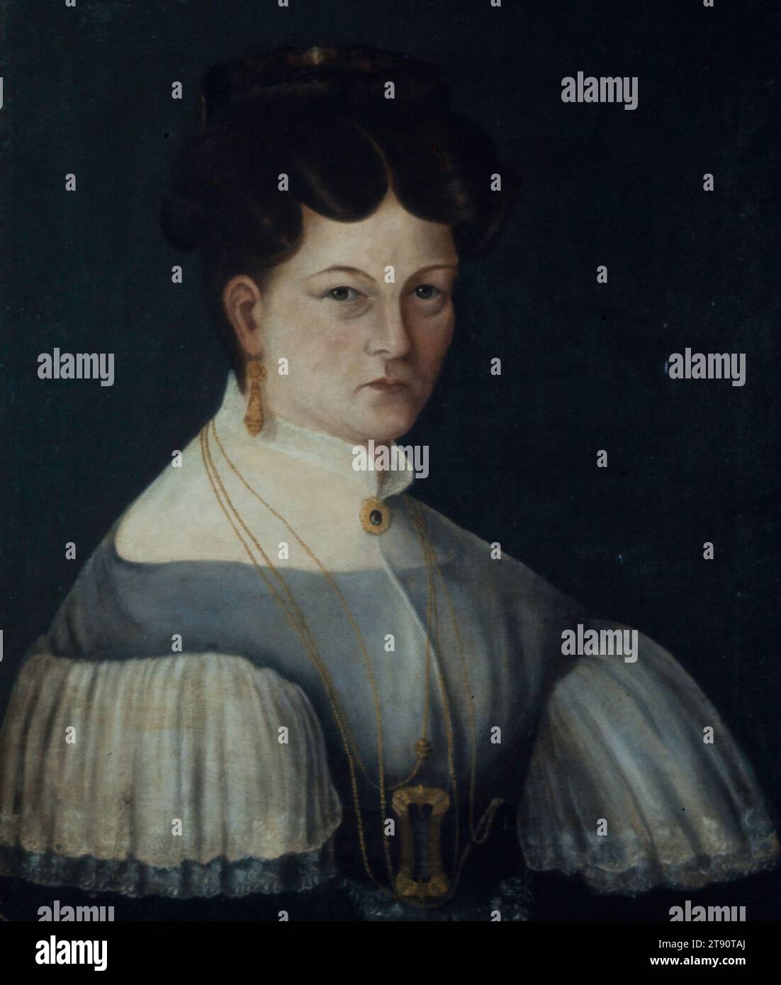 Portrait of a Woman, c. 1830-1840, Unknown American, 19th century, 27 7 ...