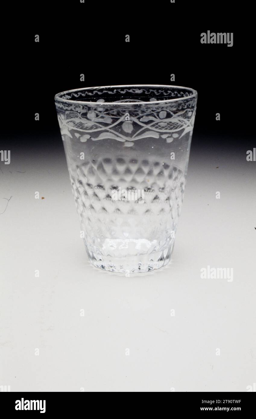 Flip glass, 18th-19th century, 3 3/4 in. (9.5 cm), Glass, United States ...