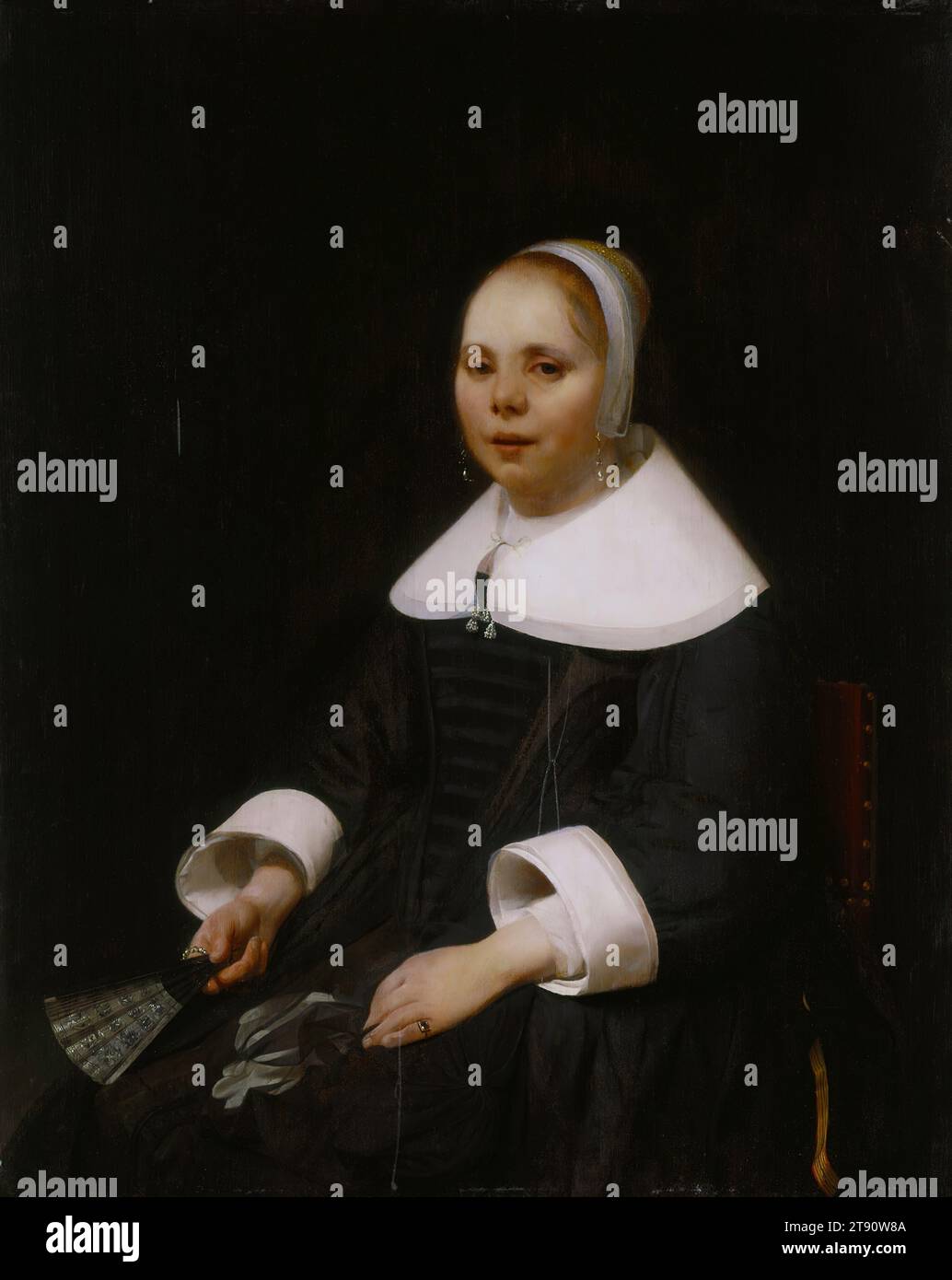 Portrait of a Young Girl, c. 1650, Jacob van Loo, Dutch, 1614–1670, 20 ...