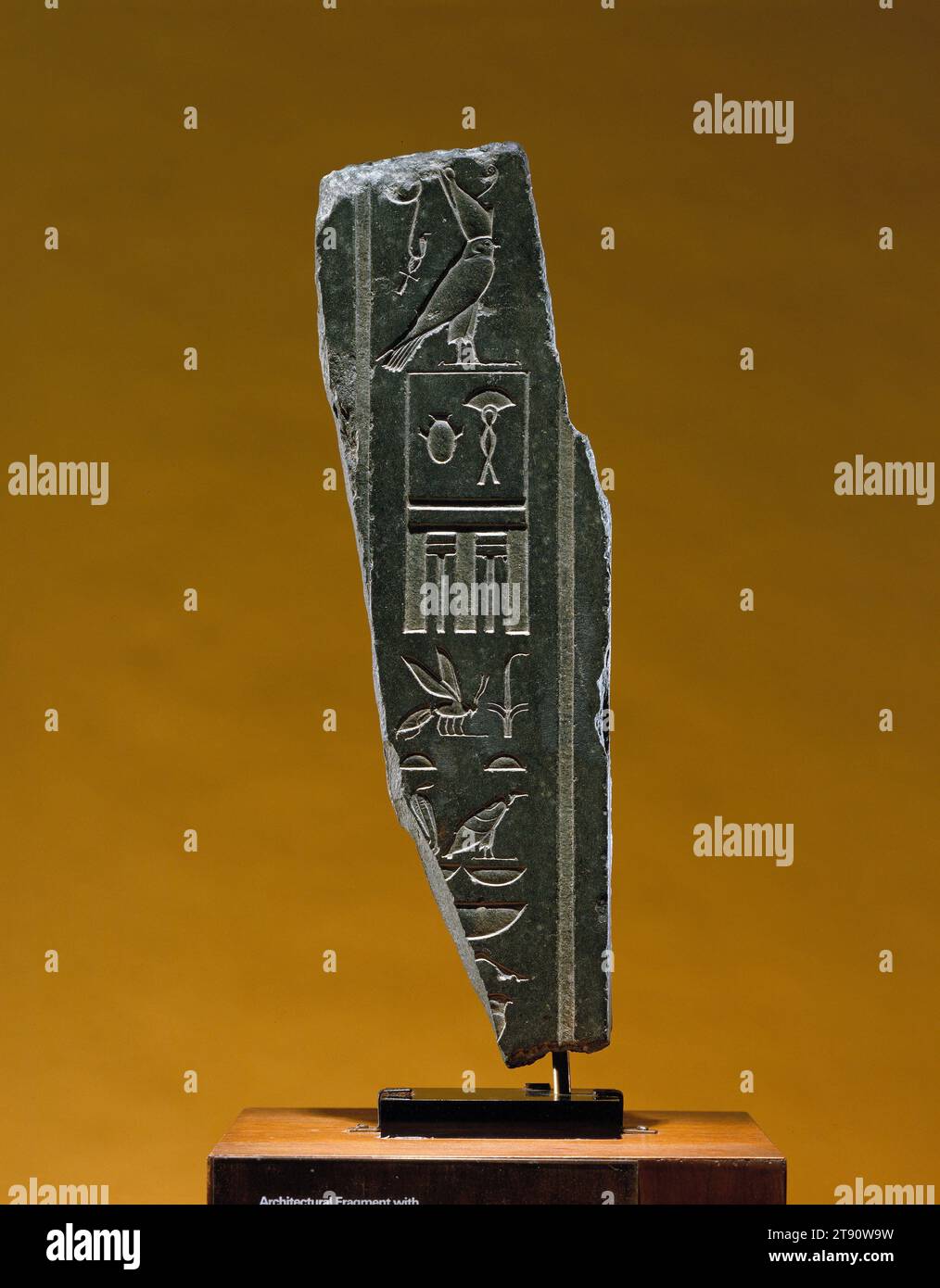 Architectural fragment, 588-568 BCE, 18 1/2 x 5 in. (47.0 x 12.7 cm ...