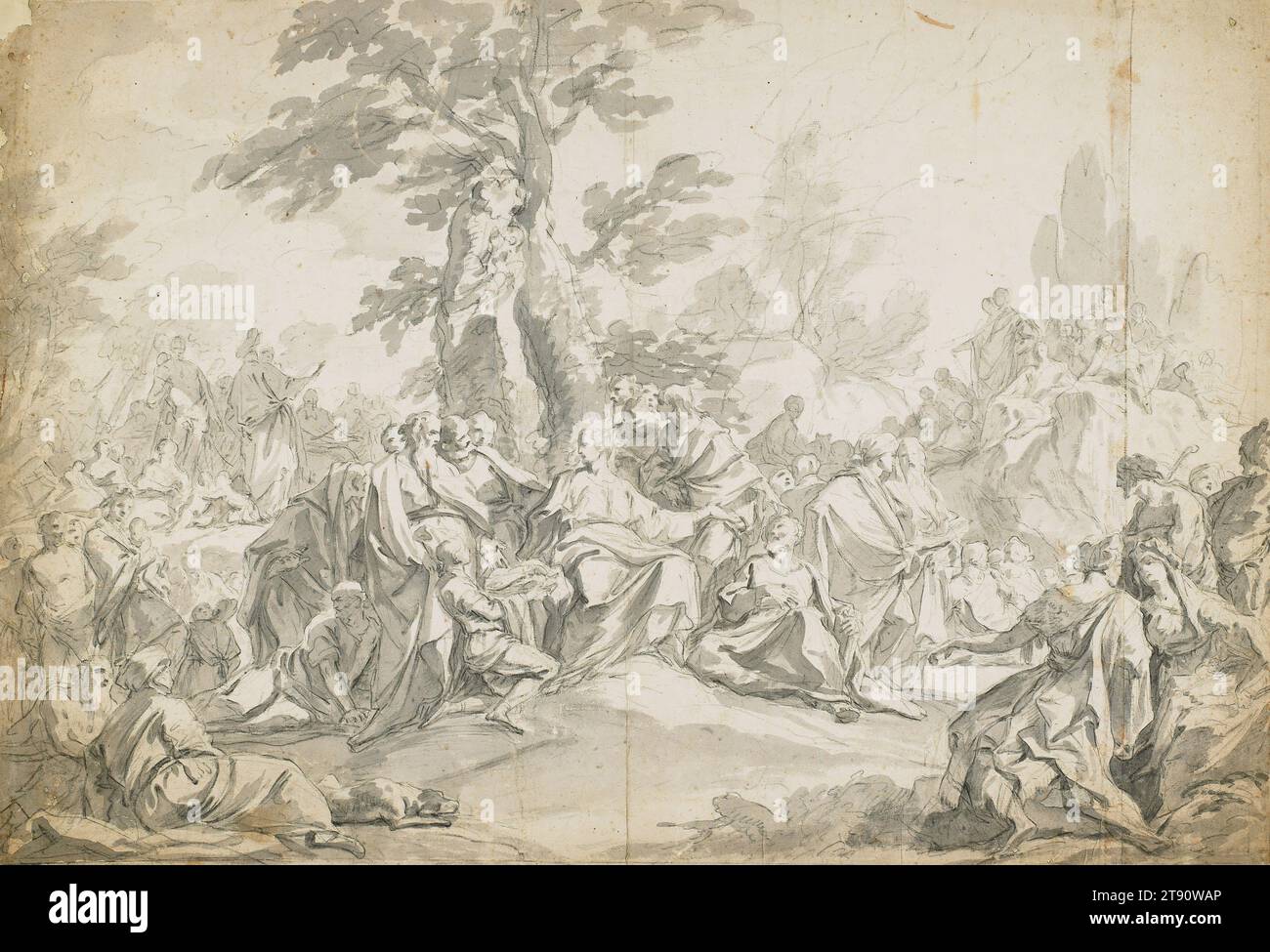 Fresco gregorio guglielmi executed hi-res stock photography and images ...