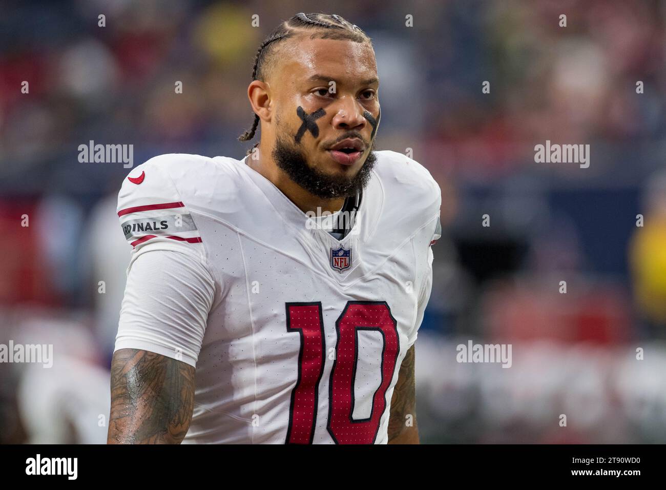 Houston, TX, USA. 19th Nov, 2023. Arizona Cardinals linebacker Josh ...