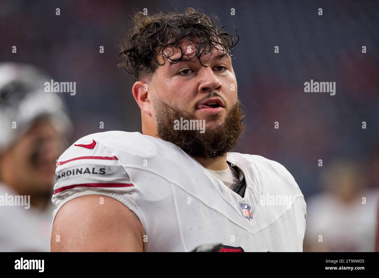 Houston, TX, USA. 19th Nov, 2023. Arizona Cardinals center Trystan ...