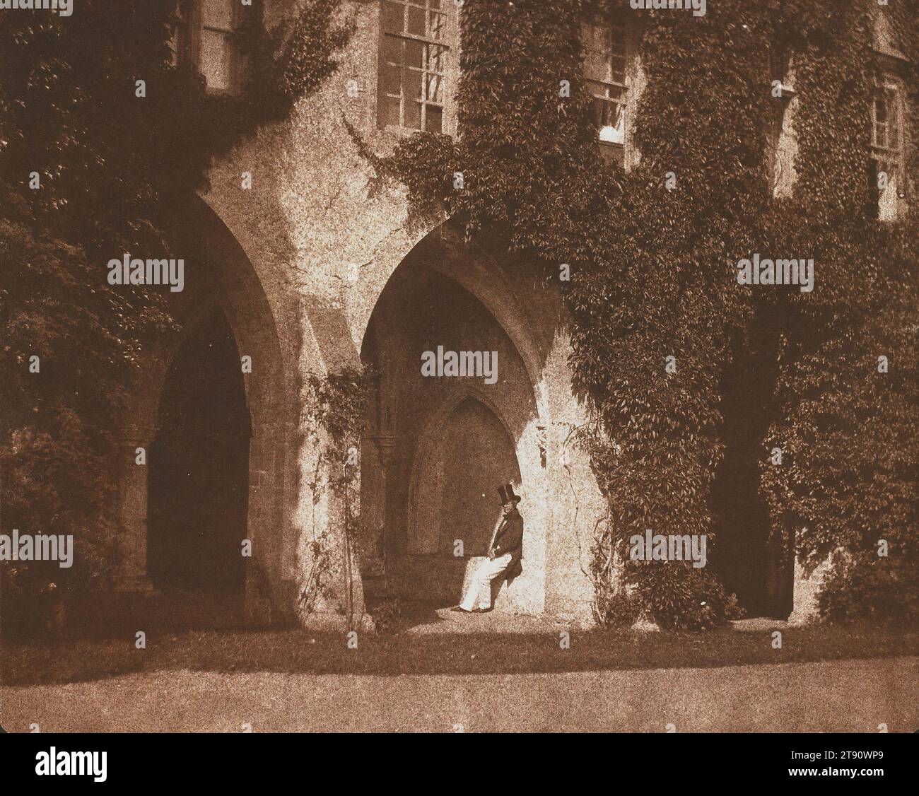Cloisters of Lacock Abbey, 1844, William Henry Fox Talbot, English ...