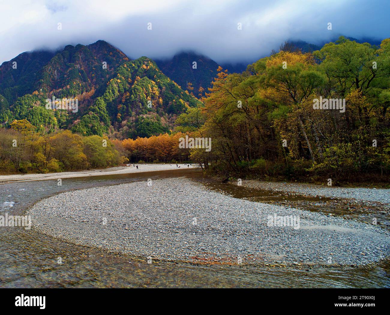 Kamikochi National Park in the Northern Japan Alps of Nagano Prefecture ...