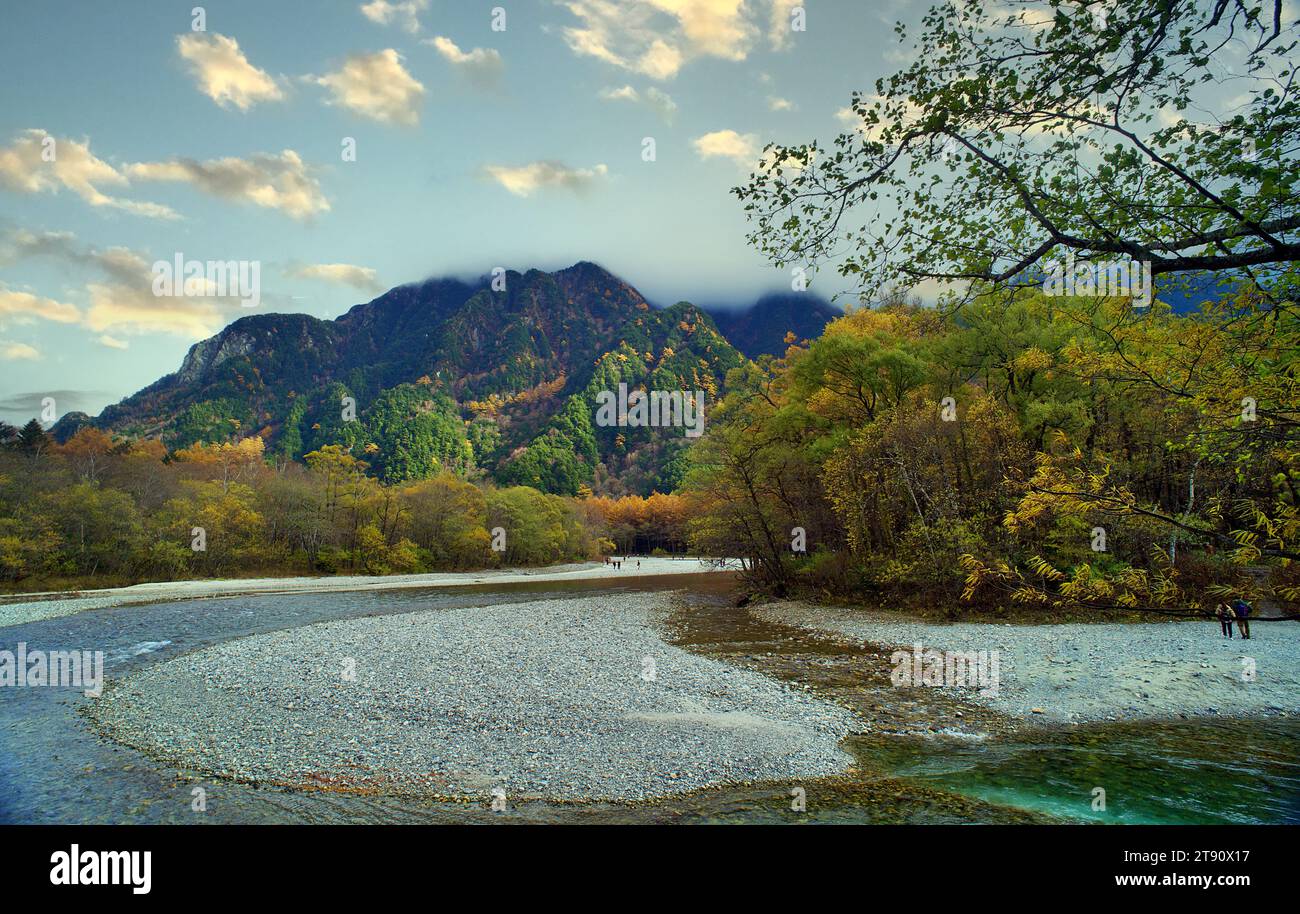 Kamikochi National Park in the Northern Japan Alps of Nagano Prefecture ...