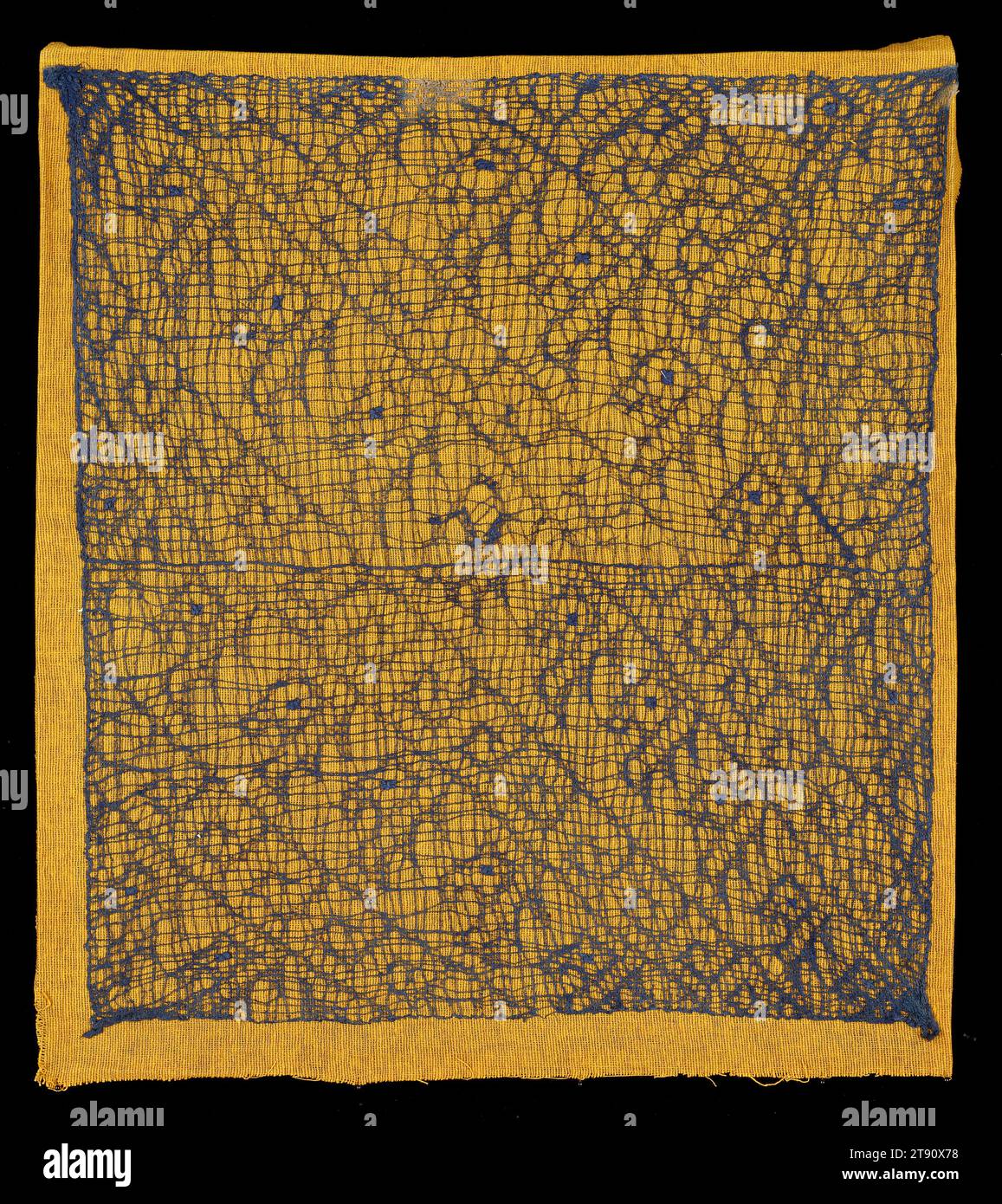 Panel, 11th-14th century, 25 x 27 1/2 in. (63.5 x 69.85 cm), Cotton ...