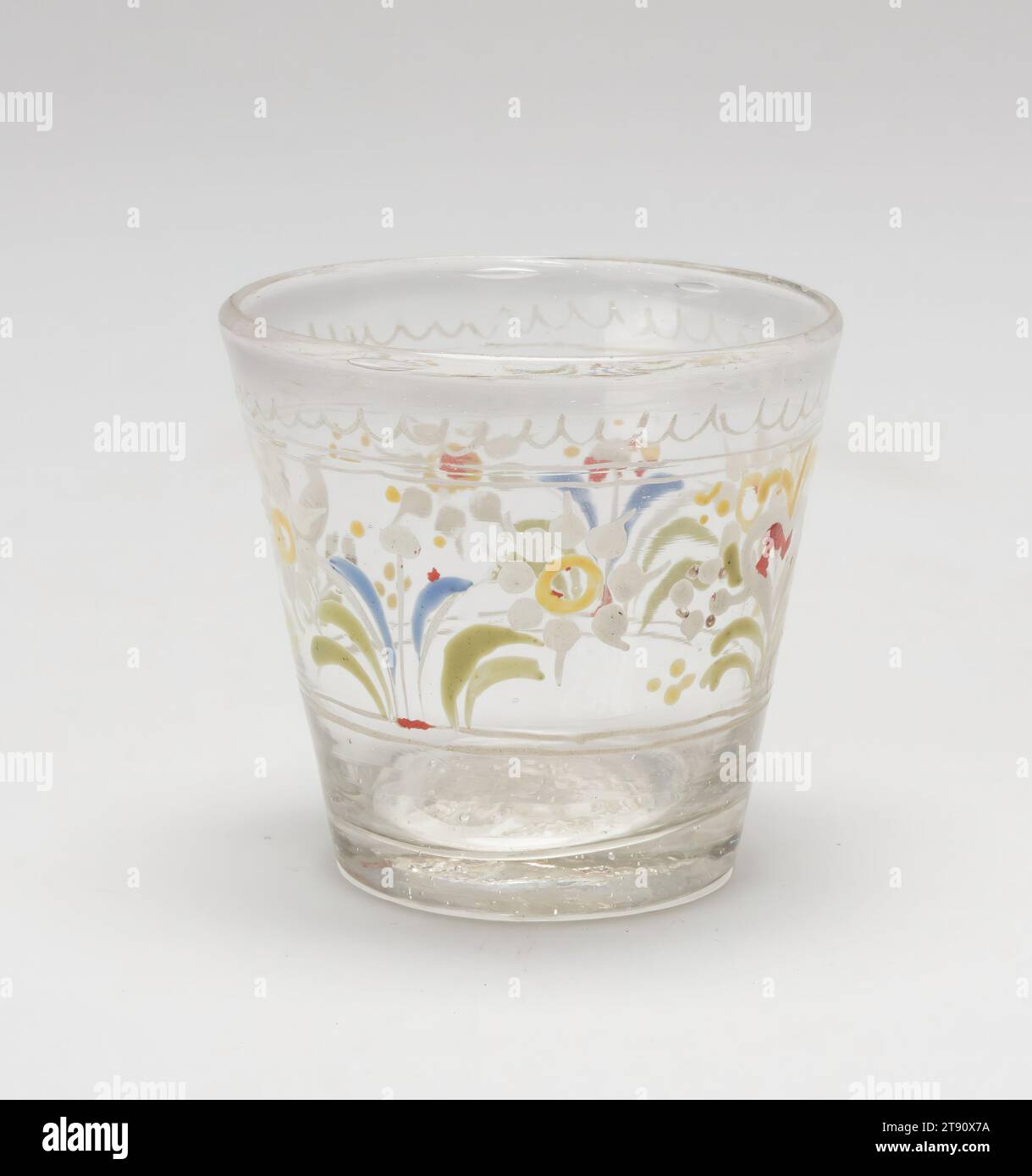 Small Beaker, 18th century, 2 3/8 x 2 1/2 x 2 1/2 in. (6 x 6.35 x 6.35 ...