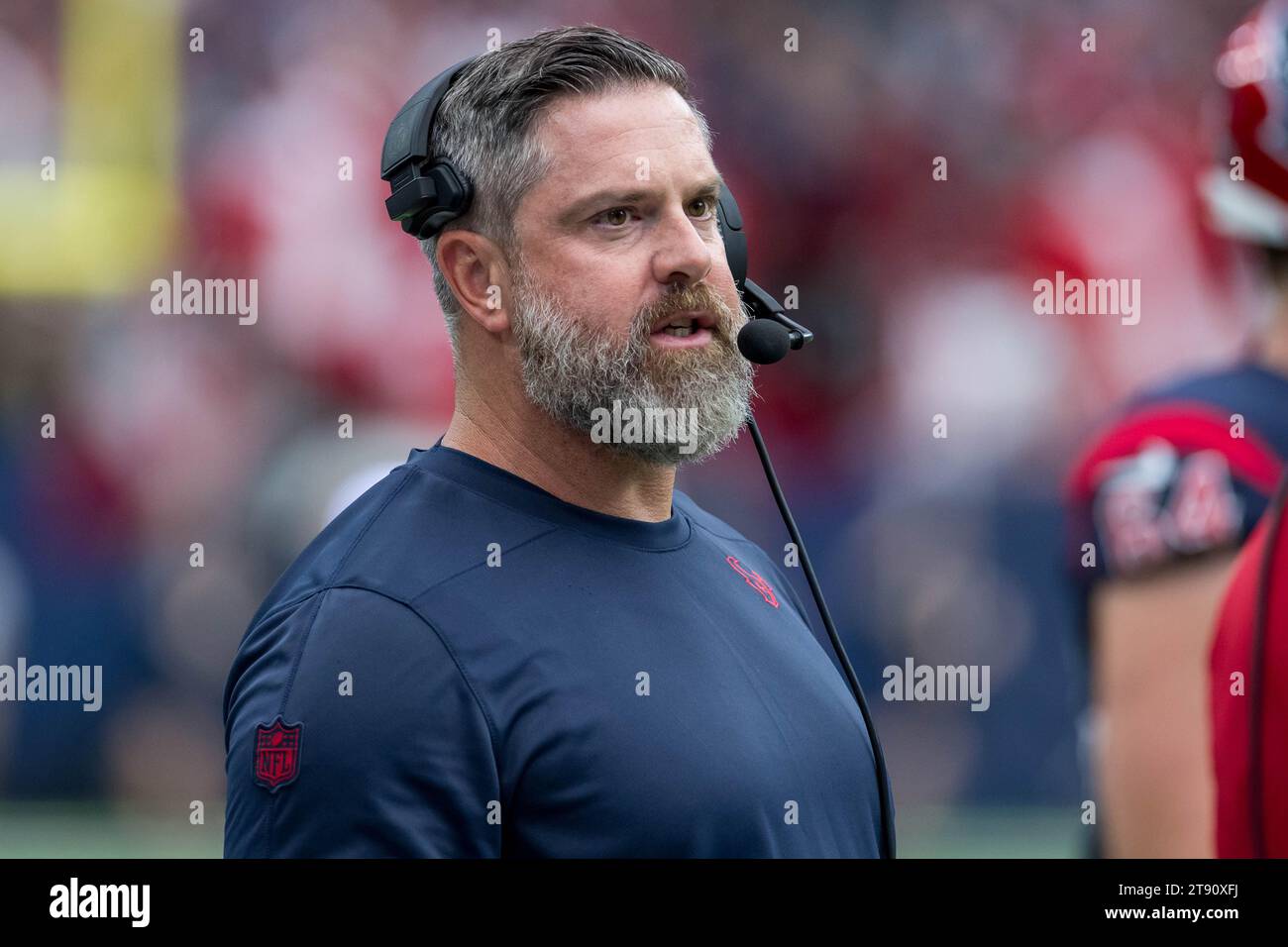 Houston, TX, USA. 19th Nov, 2023. Houston Texans defensive coordinator ...