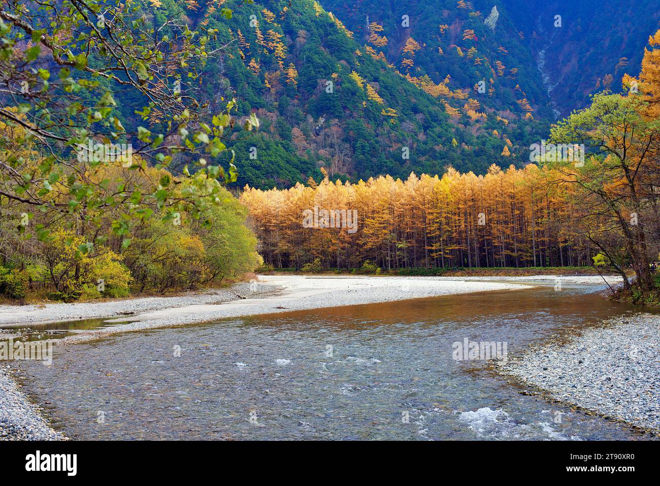 Kamikochi National Park in the Northern Japan Alps of Nagano Prefecture ...