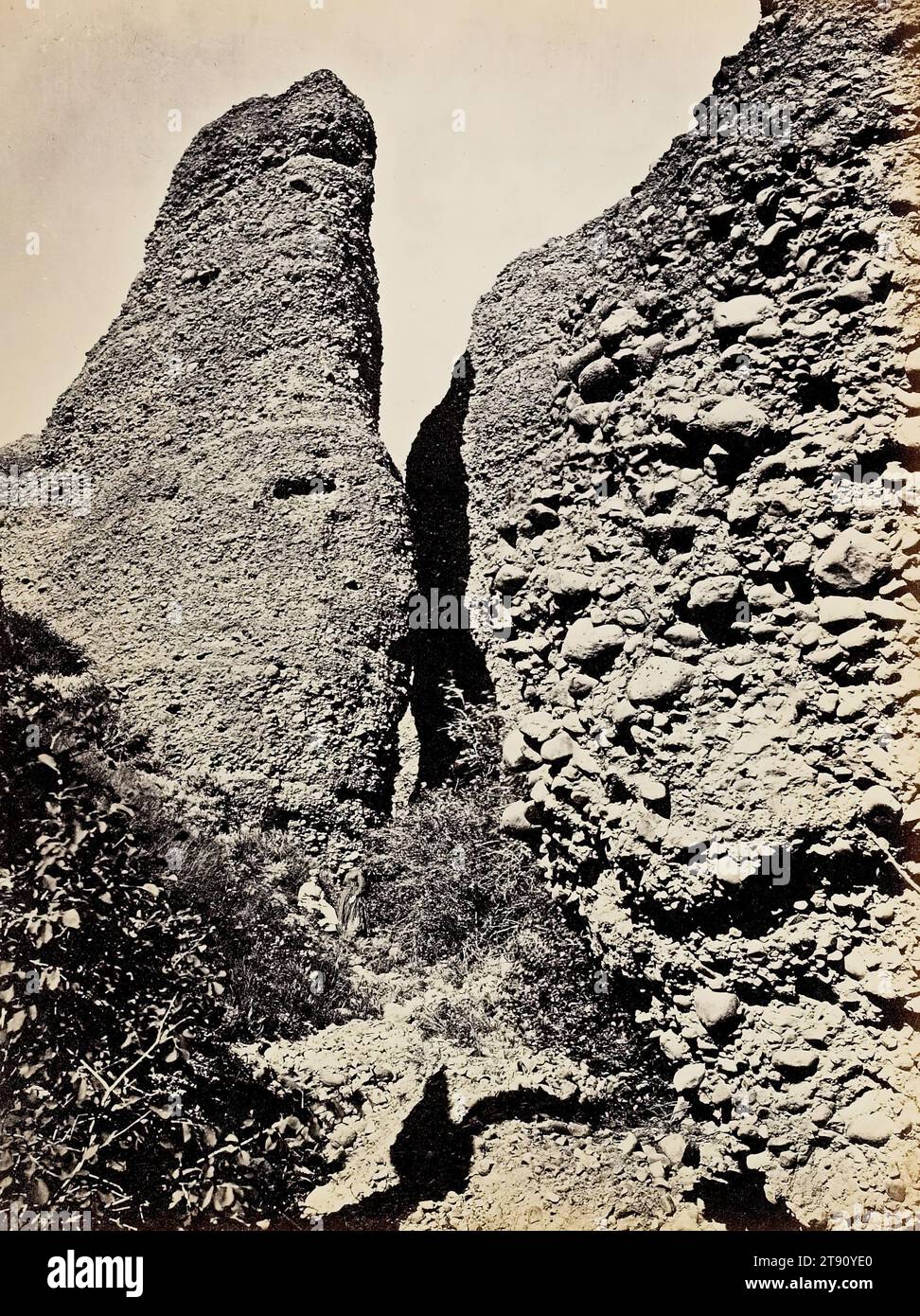 Conglomerate Peaks of Echo, c. 1870, Andrew Joseph Russell; Author ...