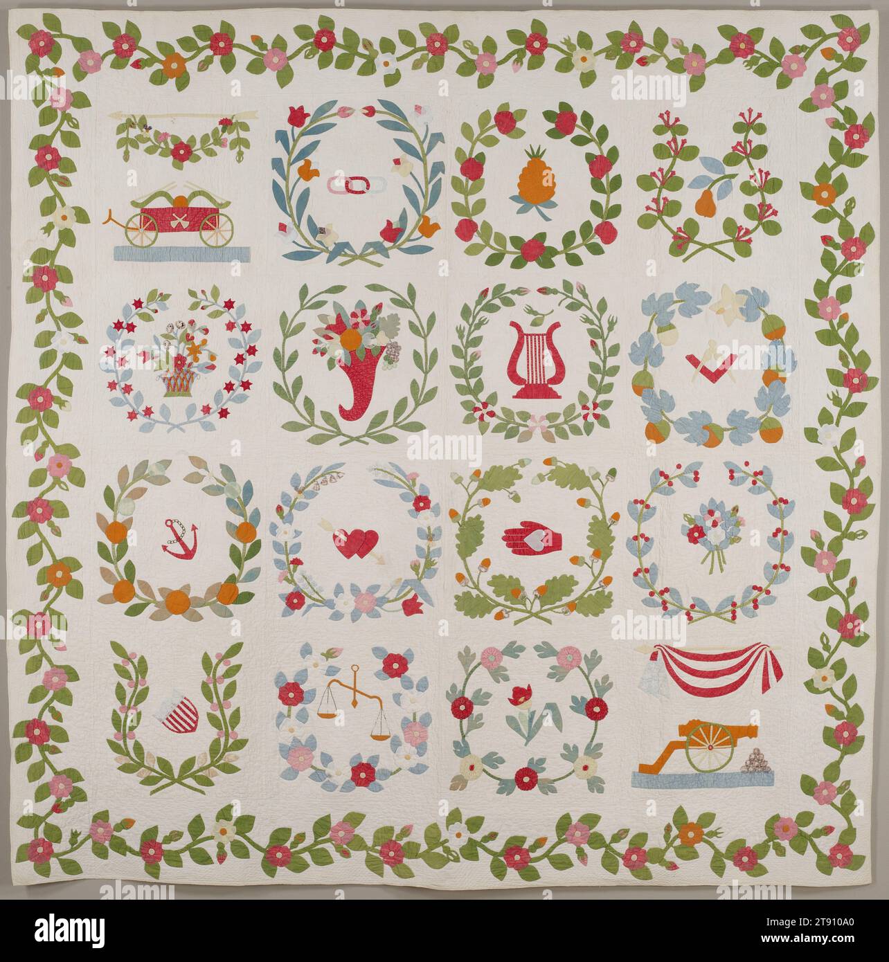 Baltimore album quilts hi-res stock photography and images - Alamy