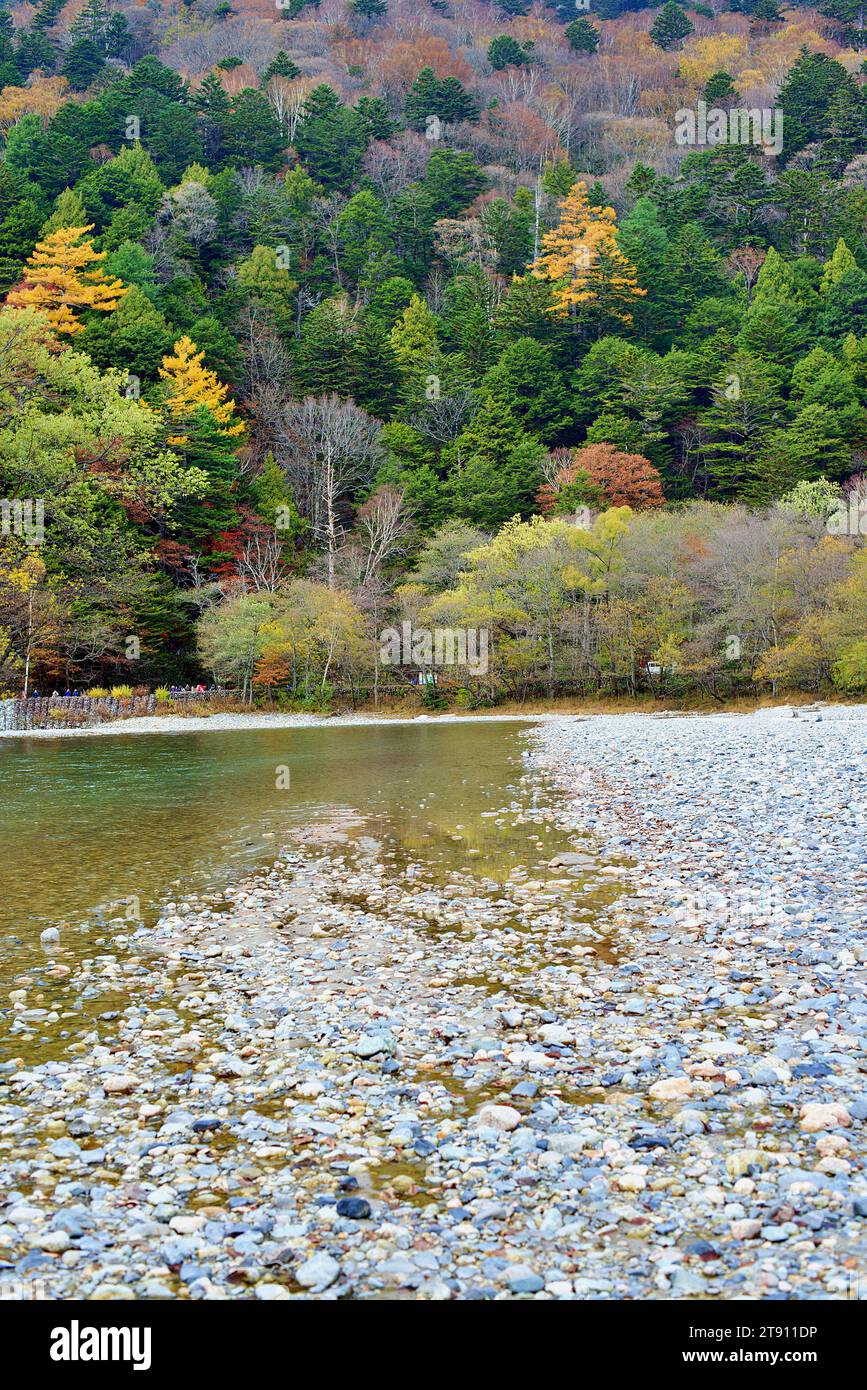 Kamikochi National Park in the Northern Japan Alps of Nagano Prefecture ...