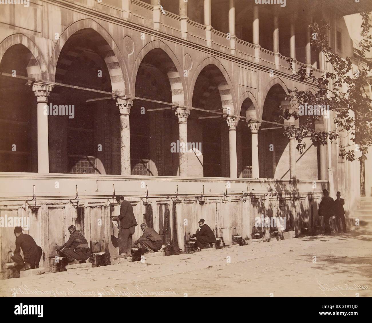 Fontaines des Ablutions de la Mosquée Suleymanie, 19th century, Pascal ...