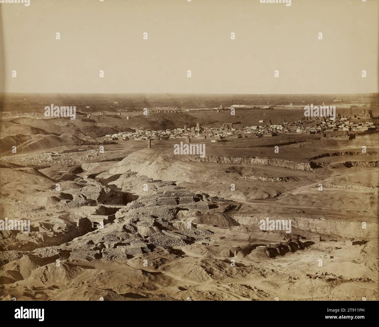 Cairo, Egypt, 19th century, Pascal Sebah, Turkish, 1823 - 1886, 9 7/8 x ...