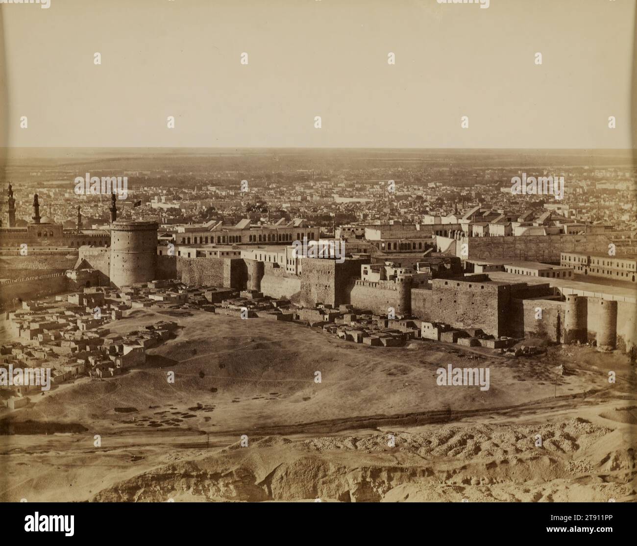 Cairo, Egypt, 19th century, Pascal Sebah, Turkish, 1823 - 1886, 9 3/4 x ...