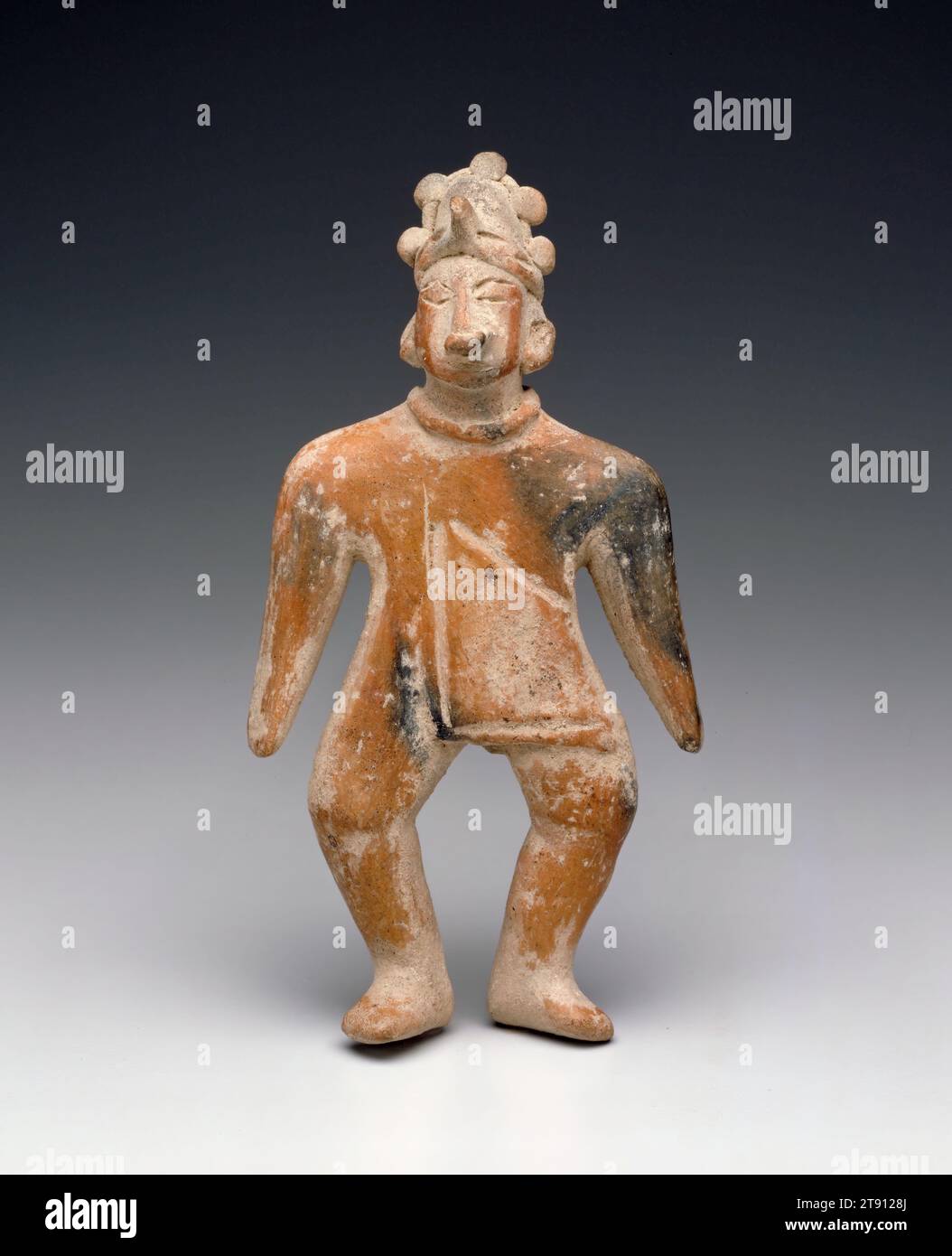 Figure, 100 BCE - 300 CE, 5 3/4 x 3 x 1 1/8 in. (14.6 x 7.6 x 2.9 cm ...