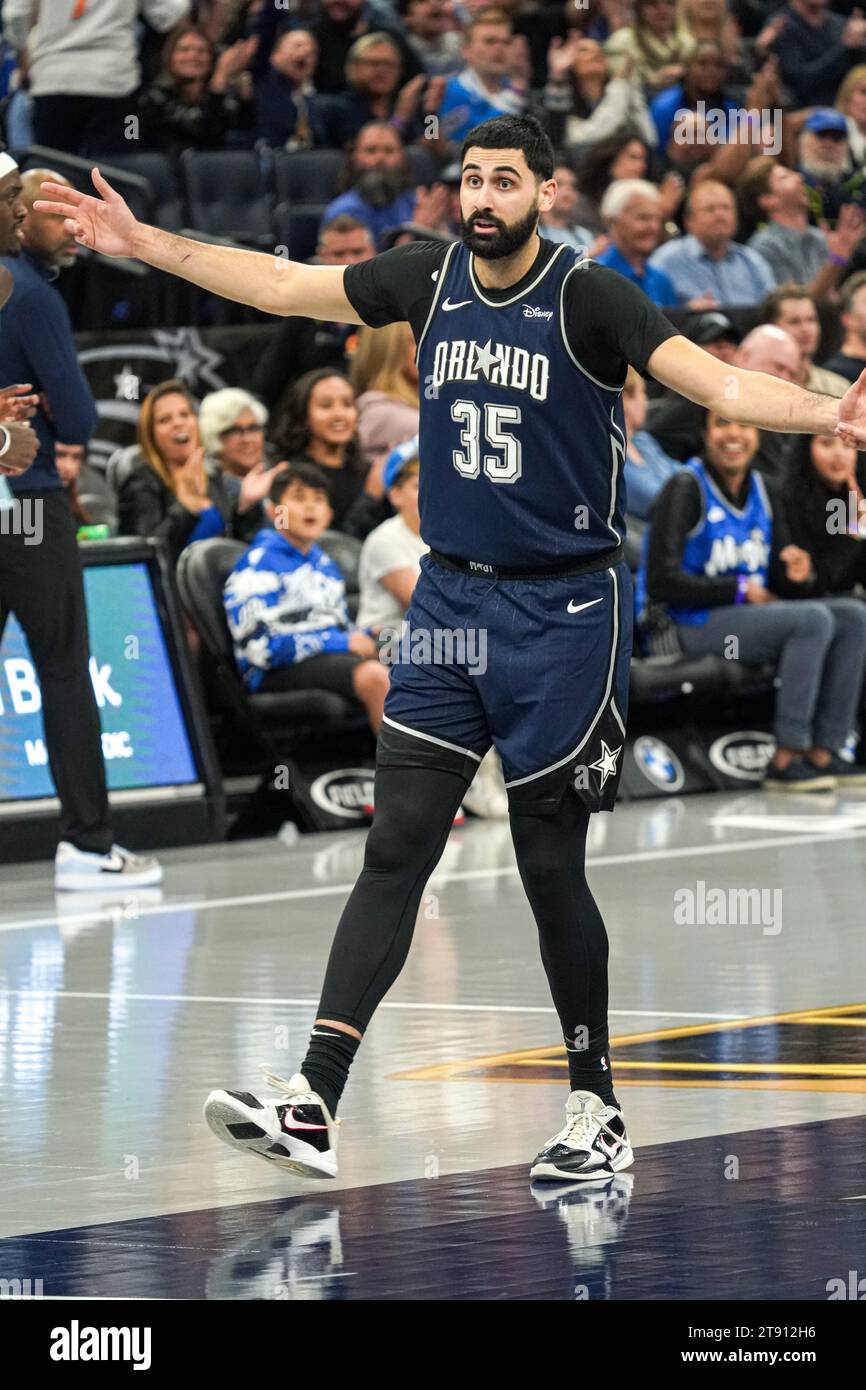 Orlando, Florida, USA, November 21, 2023, Orlando Magic center Goga ...