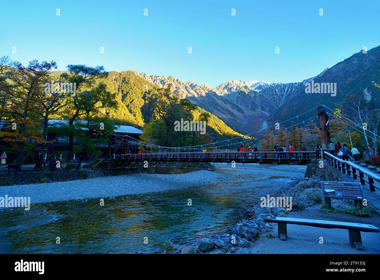 Kamikochi National Park in the Northern Japan Alps of Nagano Prefecture ...