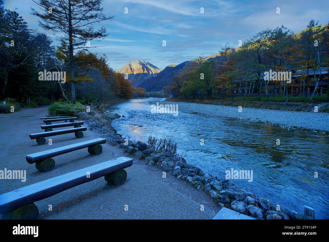 Kamikochi National Park in the Northern Japan Alps of Nagano Prefecture ...